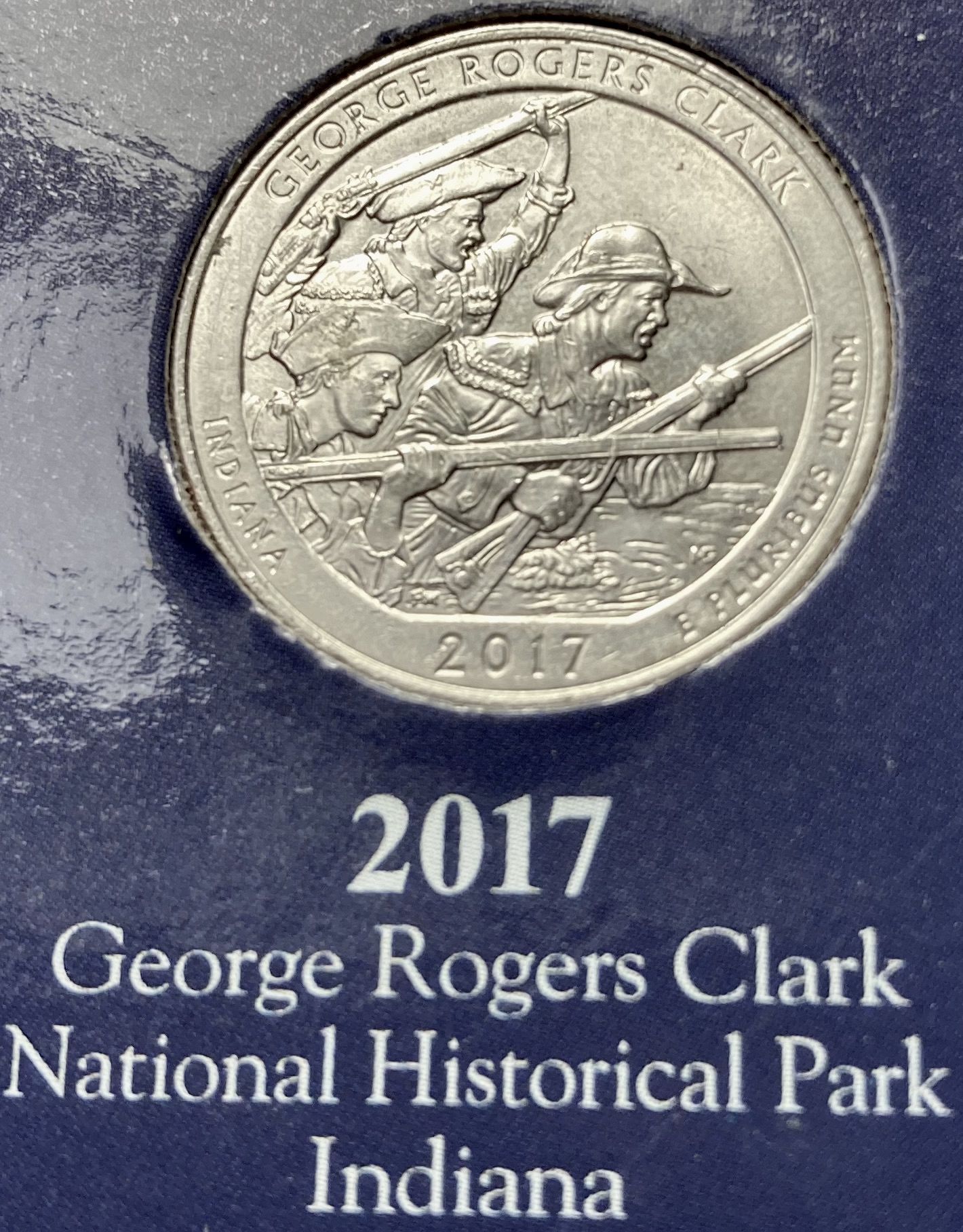 2017 P George Rogers Clark America The Beautiful Quarters - For Sale ...