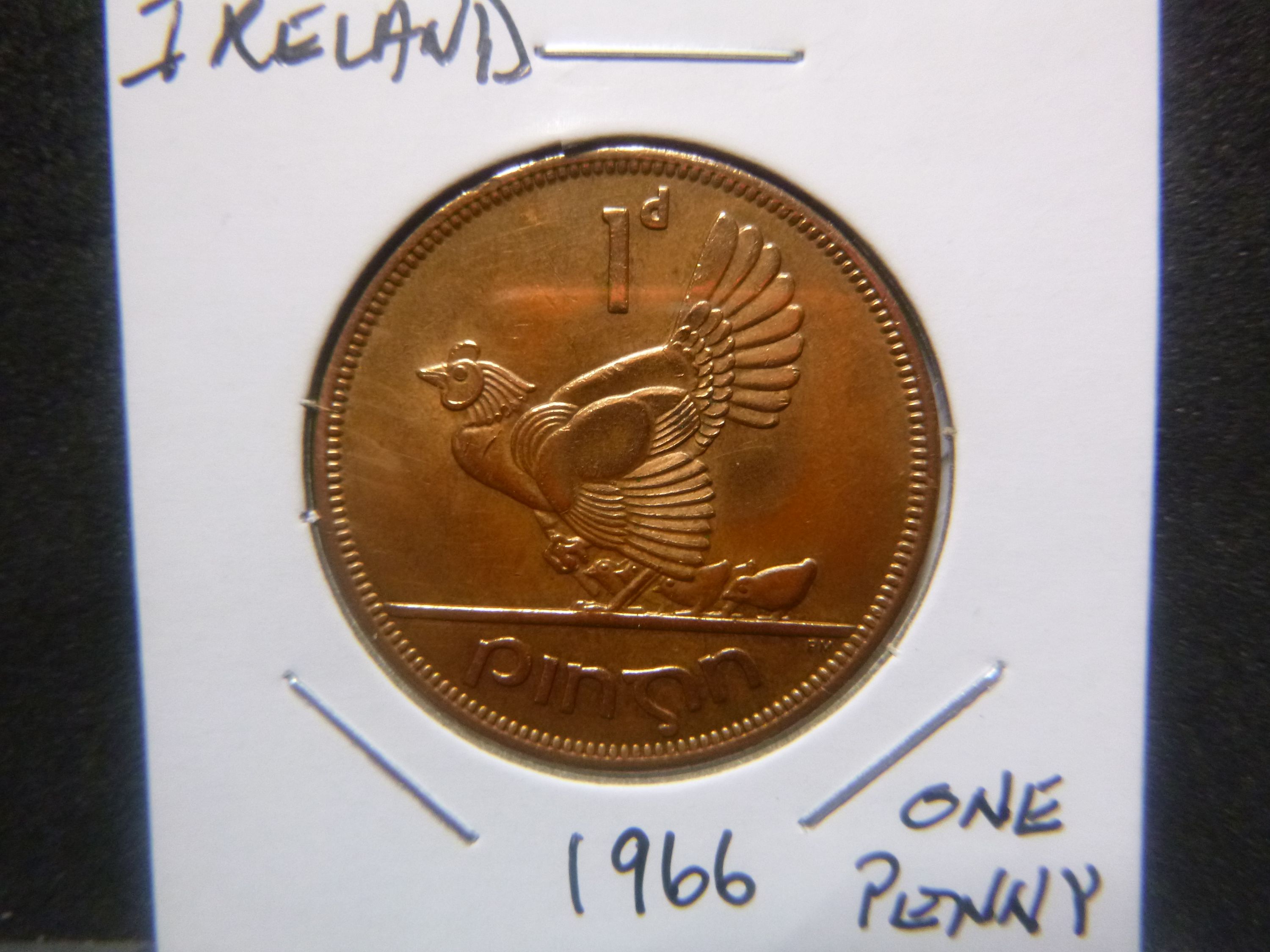 IRELAND 1966 ONE PENNY - For Sale, Buy Now Online - Item #626023