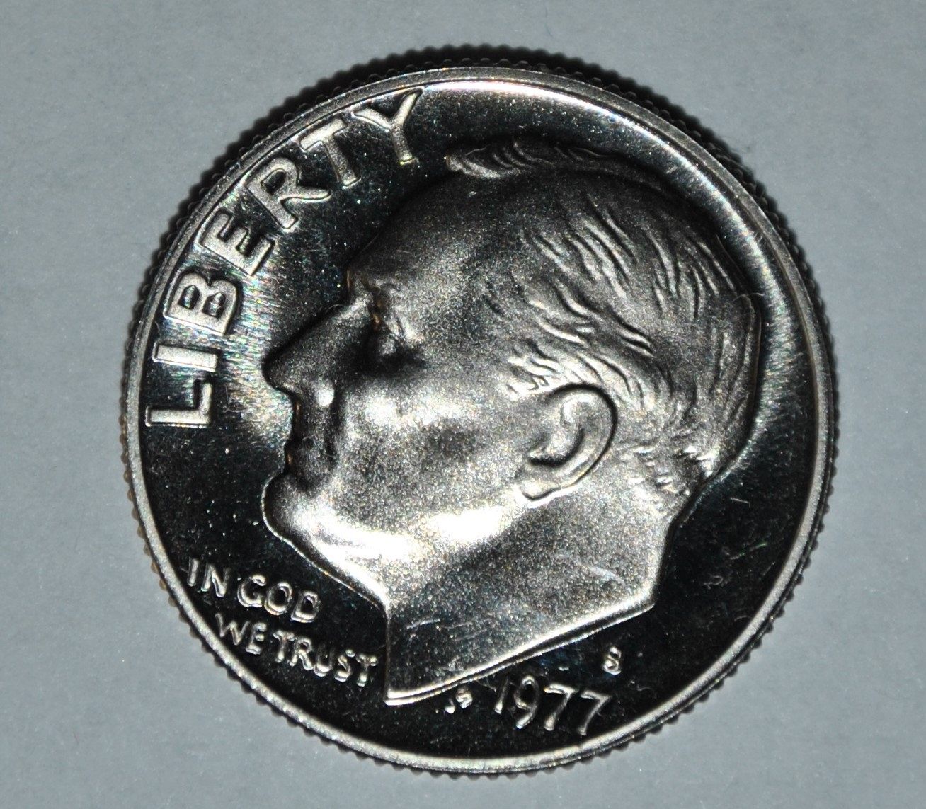 1977 S Roosevelt Dime 4395 - For Sale, Buy Now Online - Item #626131