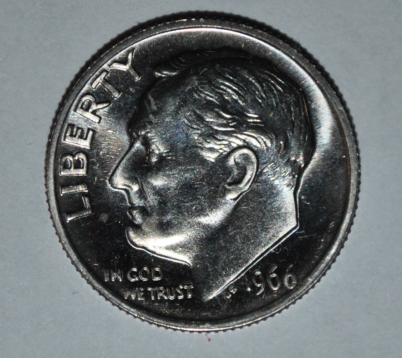 1966 P Roosevelt Dime SMS 4424 - For Sale, Buy Now Online - Item #626188