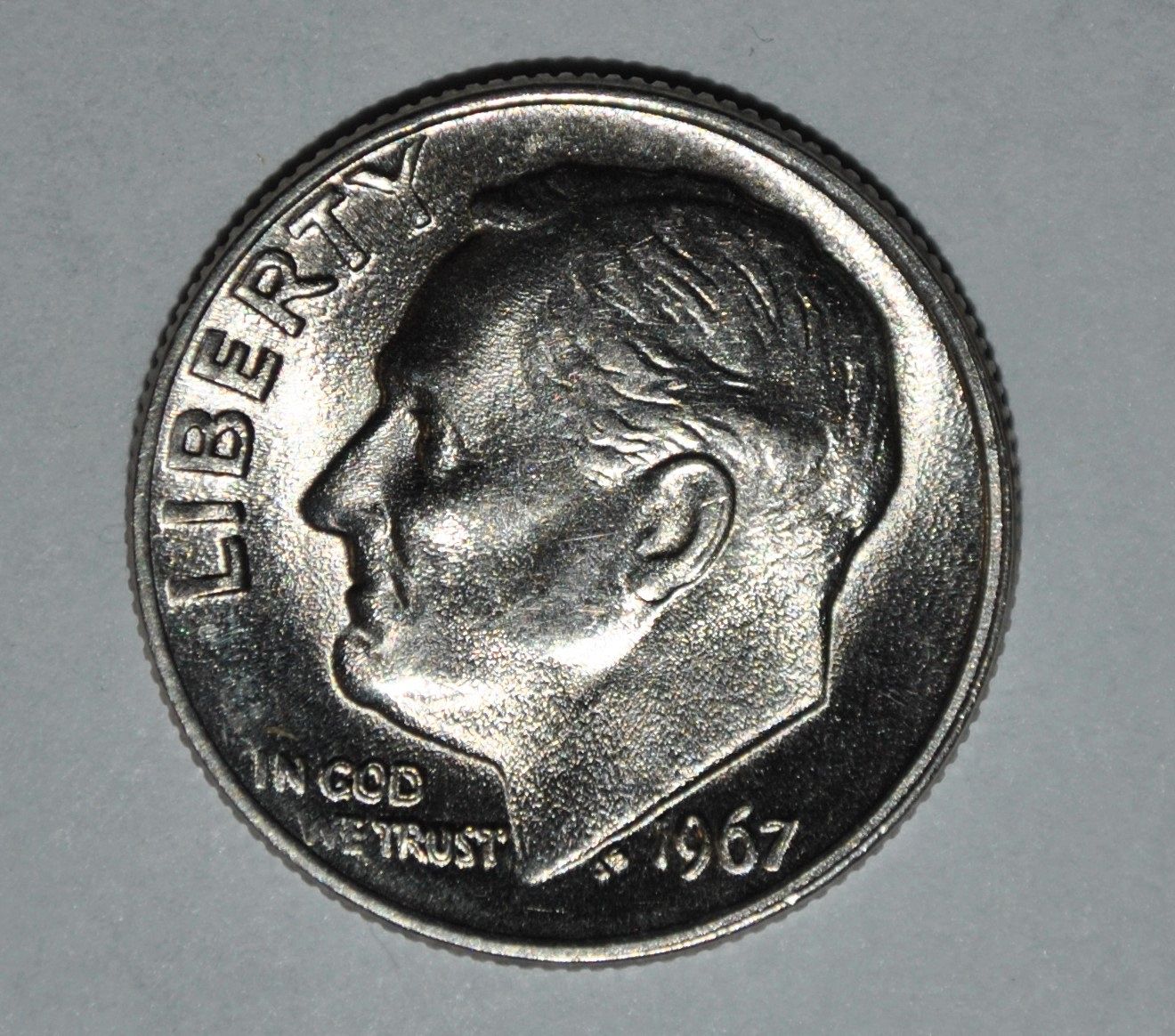 1967 P Roosevelt Dime SMS 4437 - For Sale, Buy Now Online - Item #626202