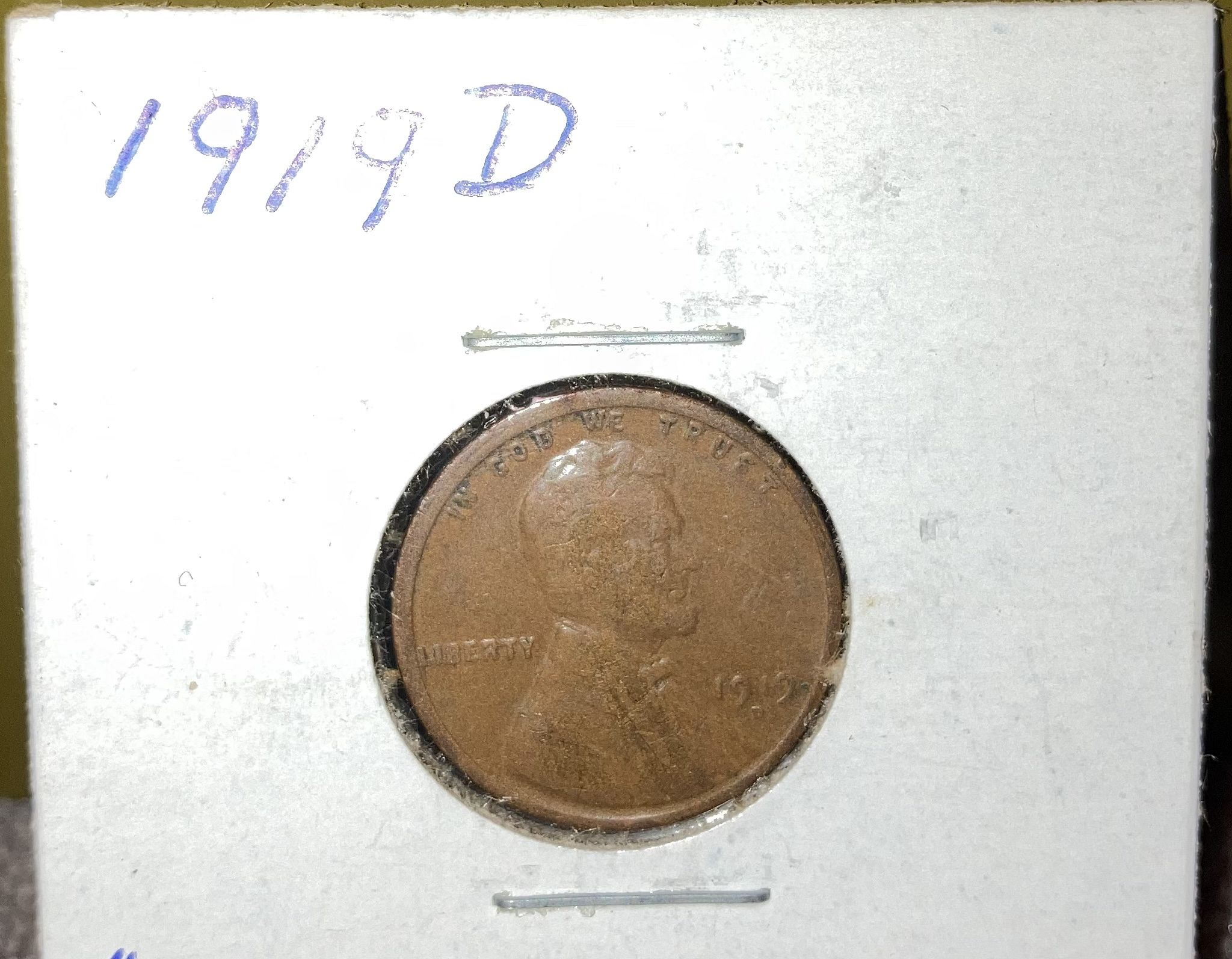 1919 D Lincoln Wheat Cent - For Sale, Buy Now Online - Item #627016