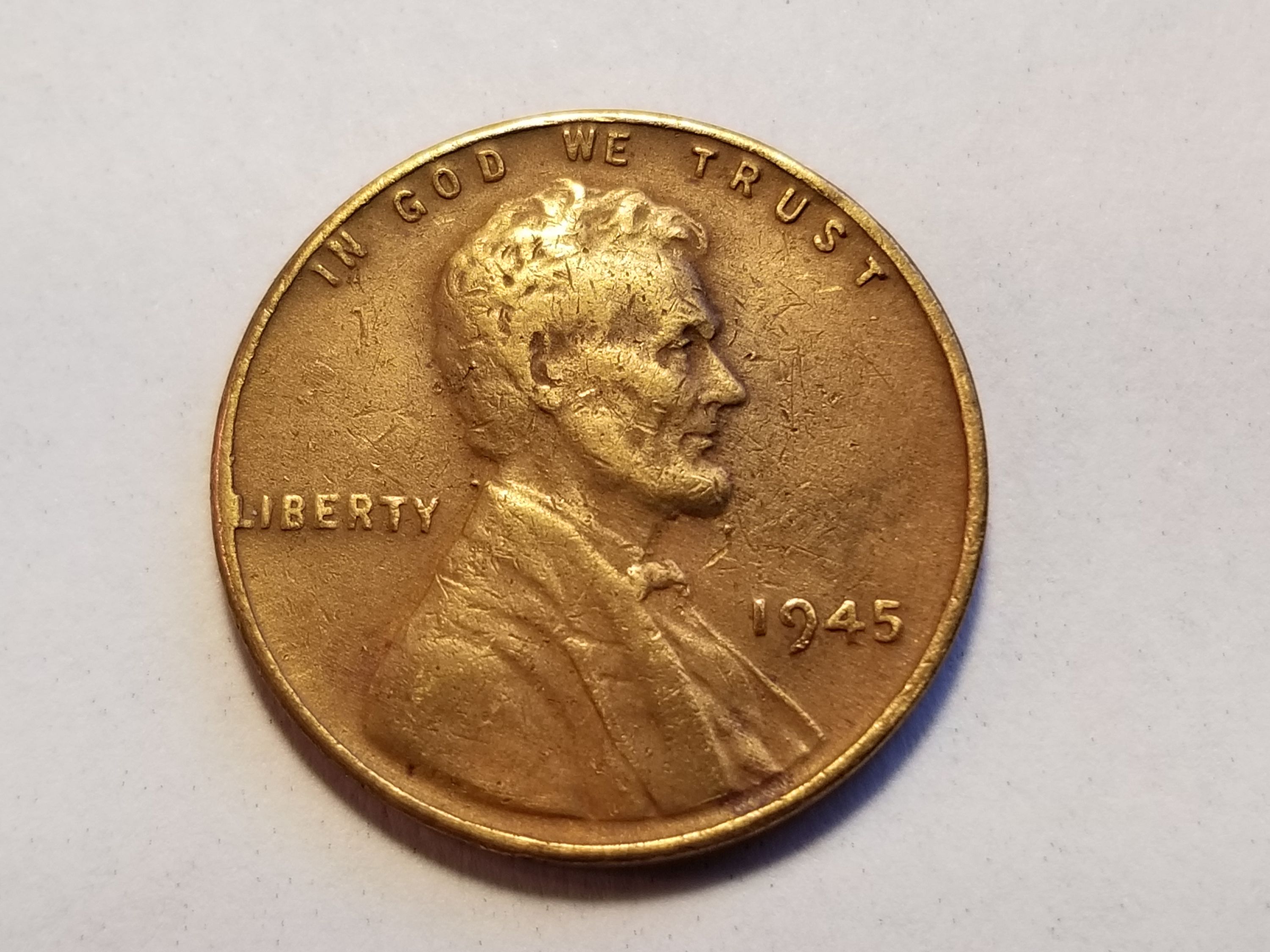 1945 P Lincoln Penny - For Sale, Buy Now Online - Item #629617
