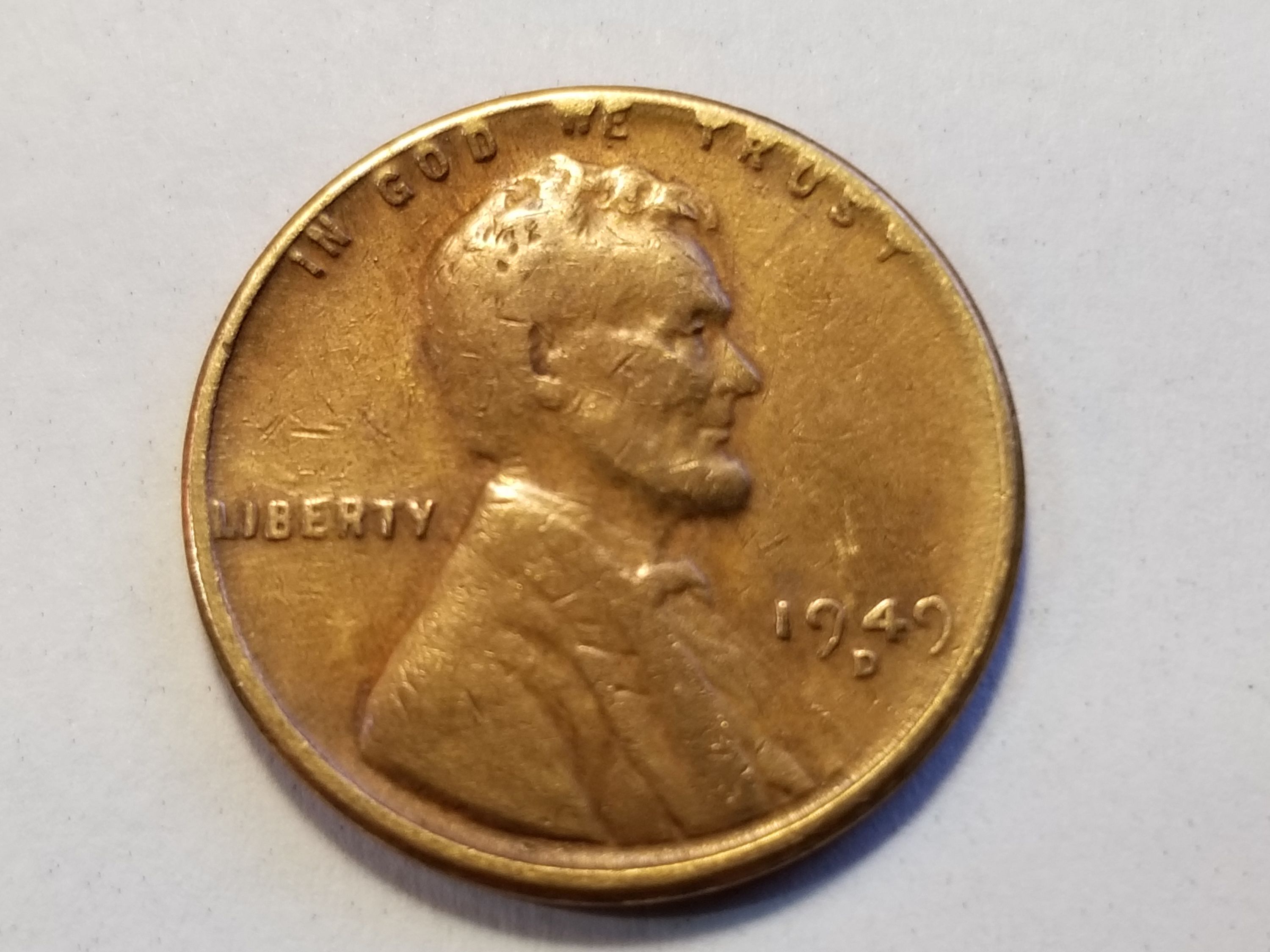 1949 D Lincoln Penny - For Sale, Buy Now Online - Item #629679