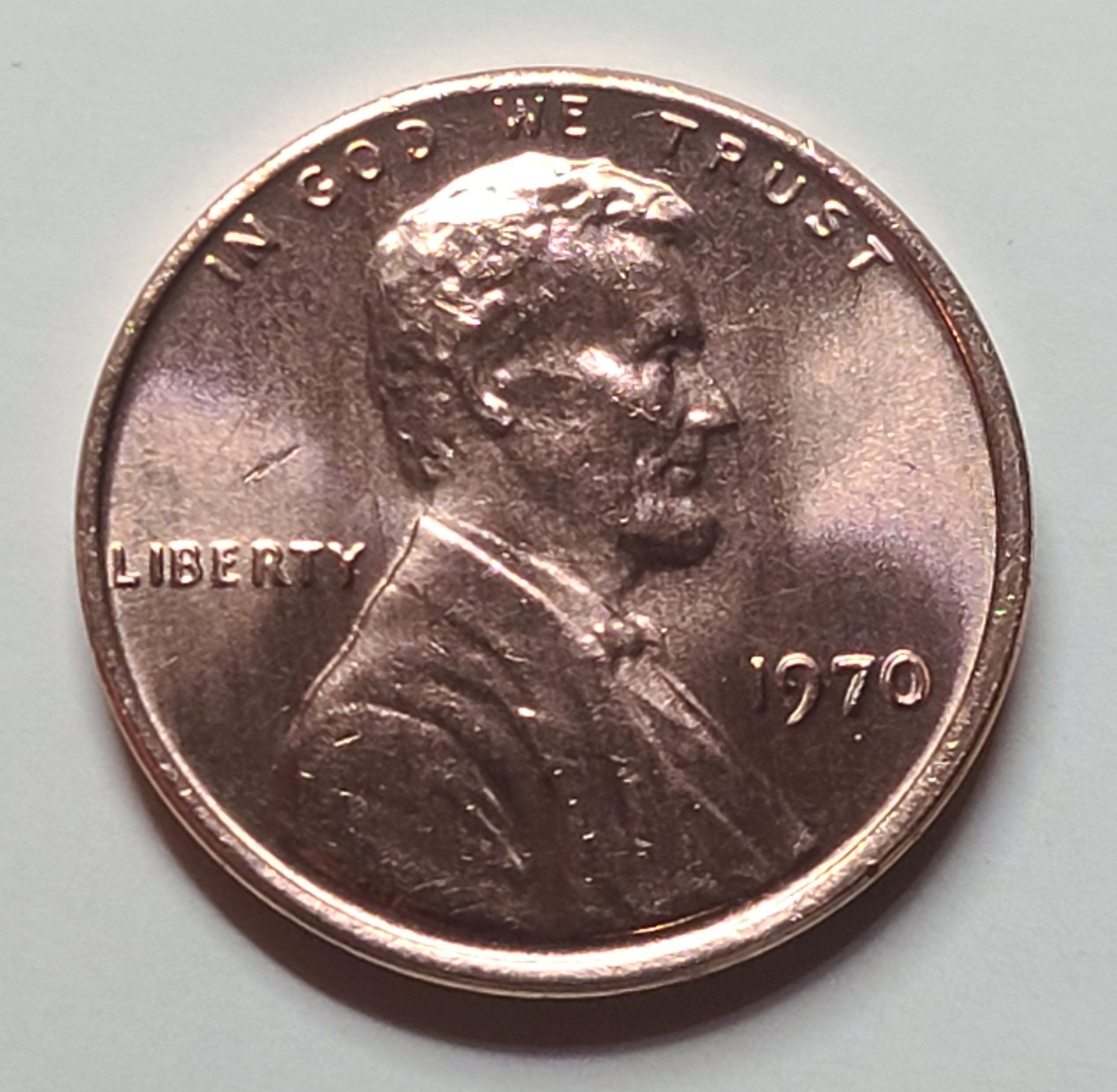 1970 Lincoln Cent MS-64 (Near Gem) RED - For Sale, Buy Now Online ...