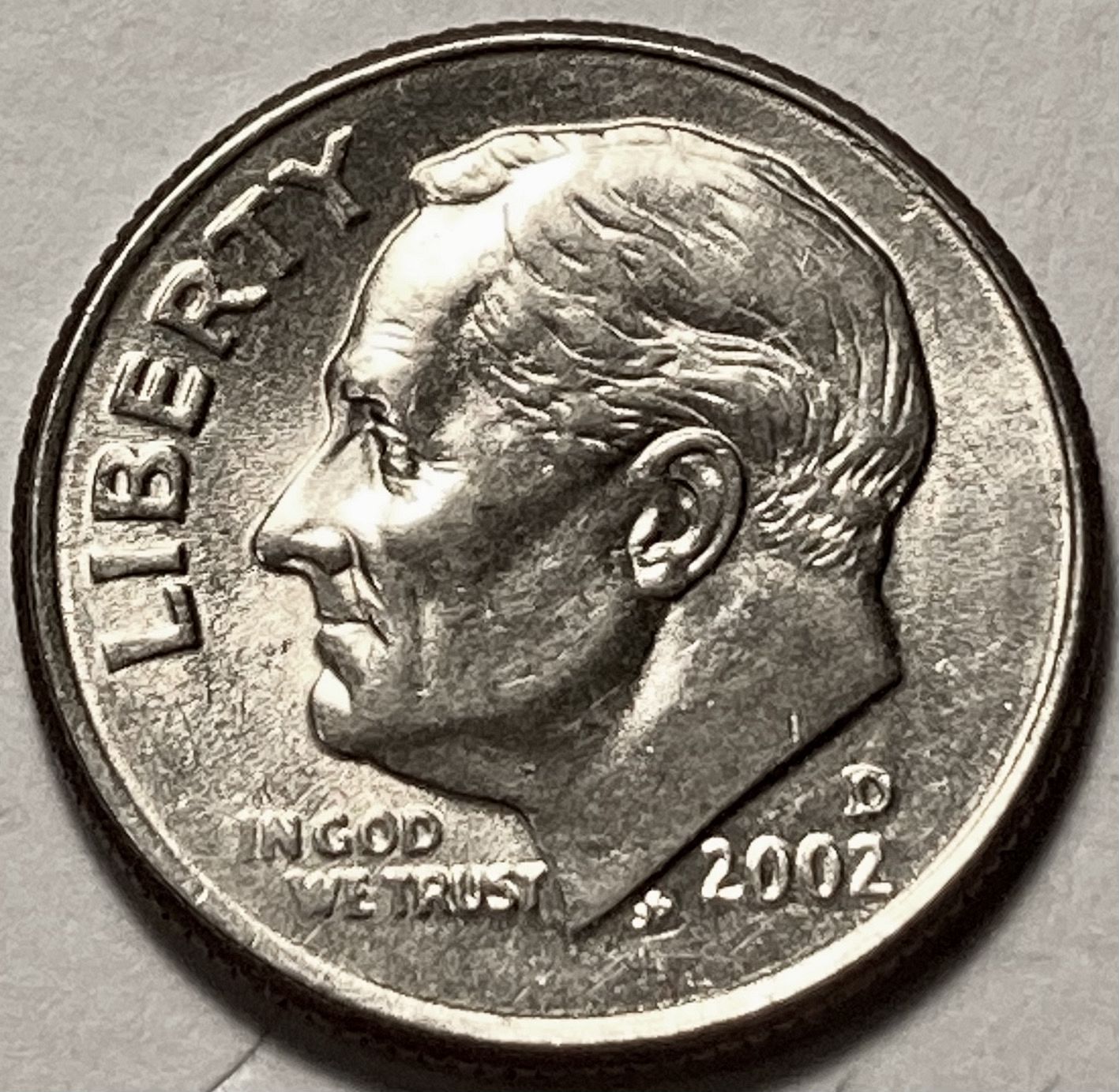 2002 D Roosevelt Dimes - For Sale, Buy Now Online - Item #630239
