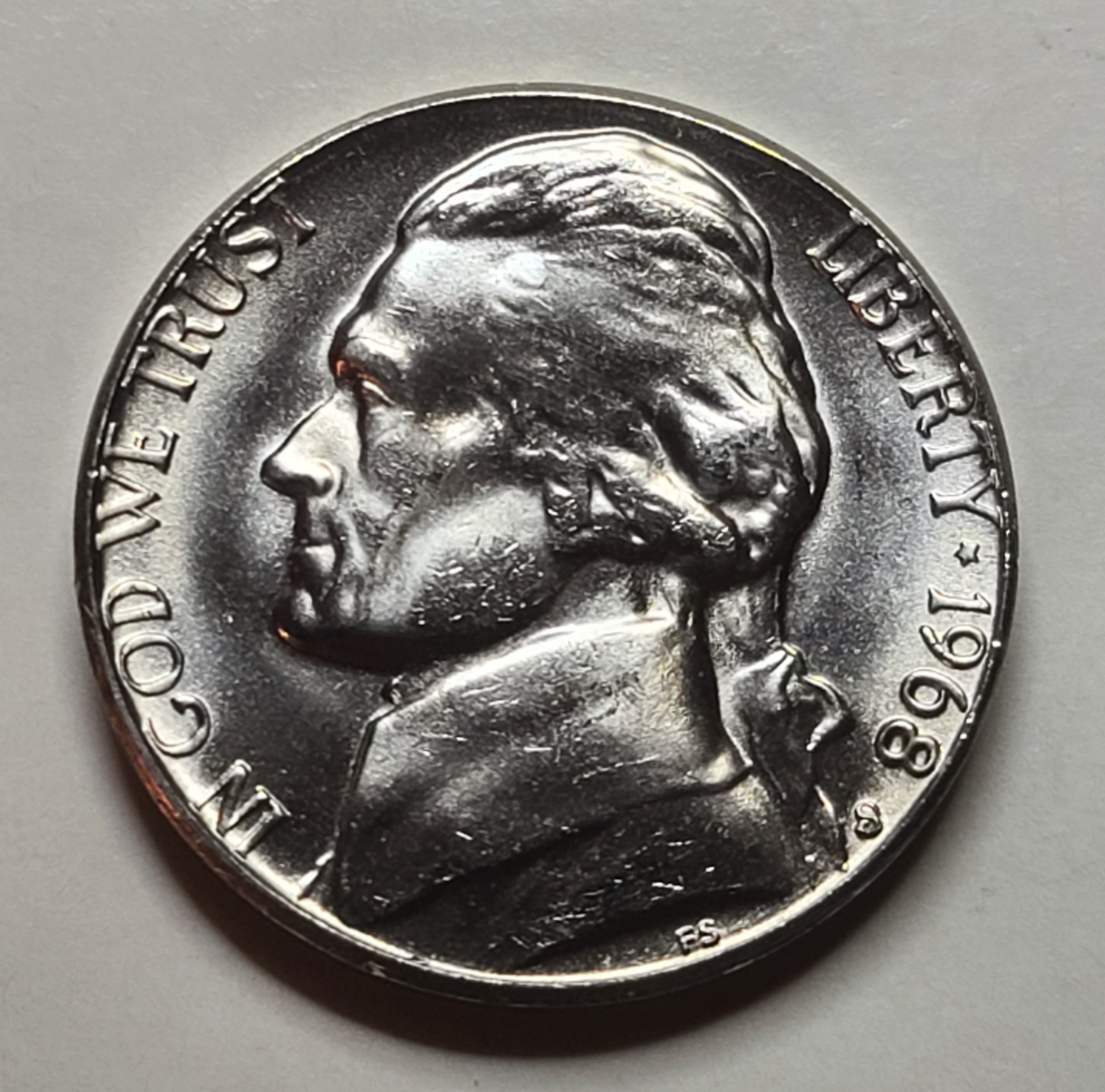 1968-S Jefferson Nickel MS-65 (GEM) Strong Strike - For Sale, Buy Now ...