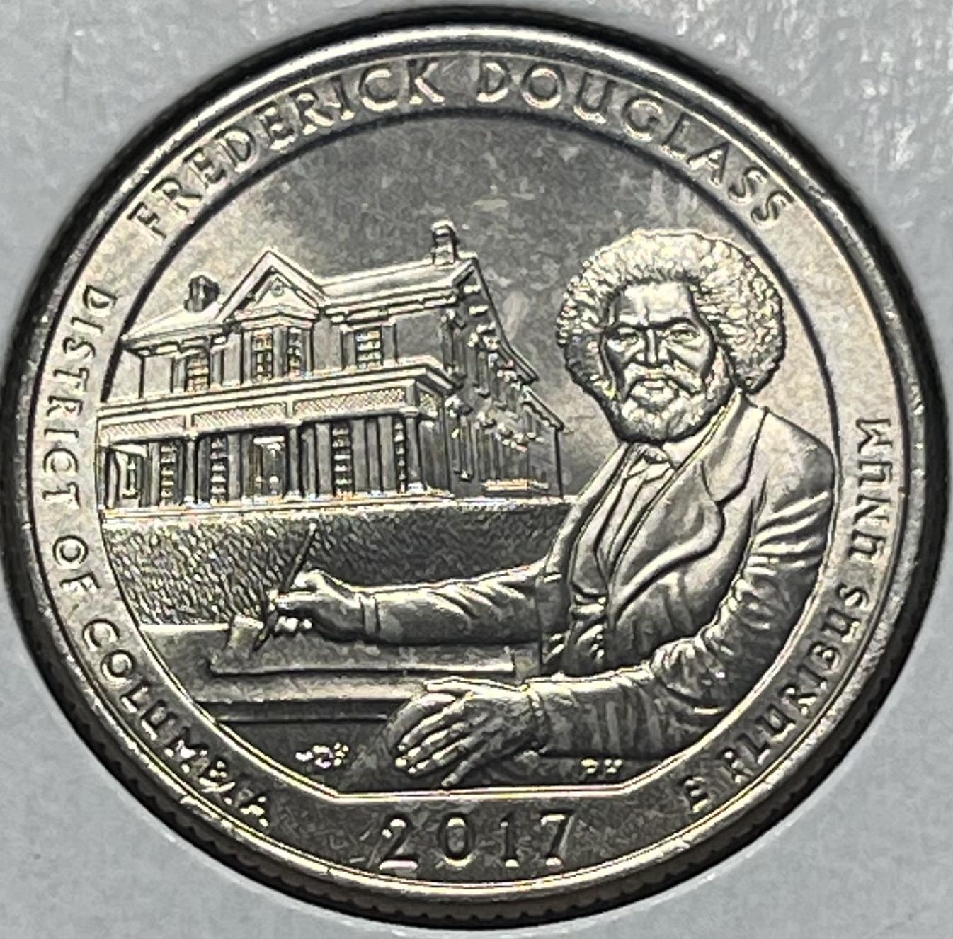 2017-D Brilliant Uncirculated Frederick Douglas - America The Beautiful ...