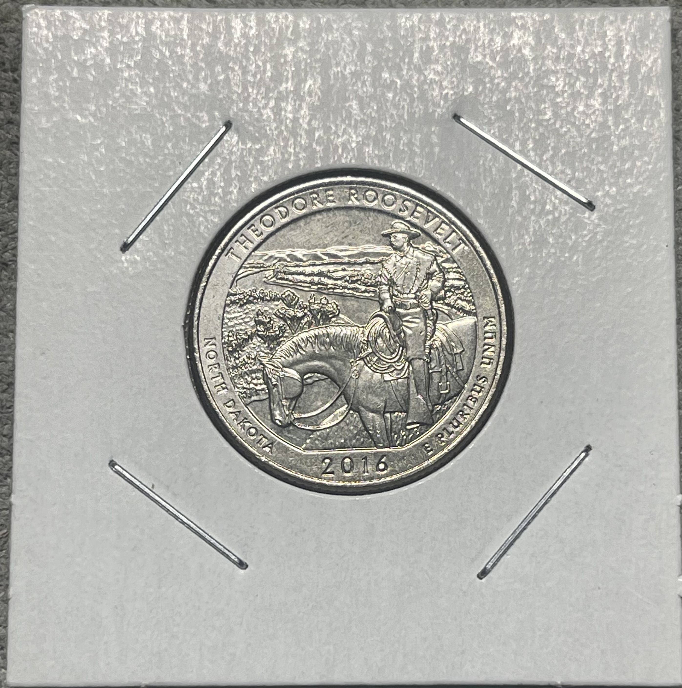 2016-D Brilliant Uncirculated Teddy Roosevelt America The Beautiful US ...