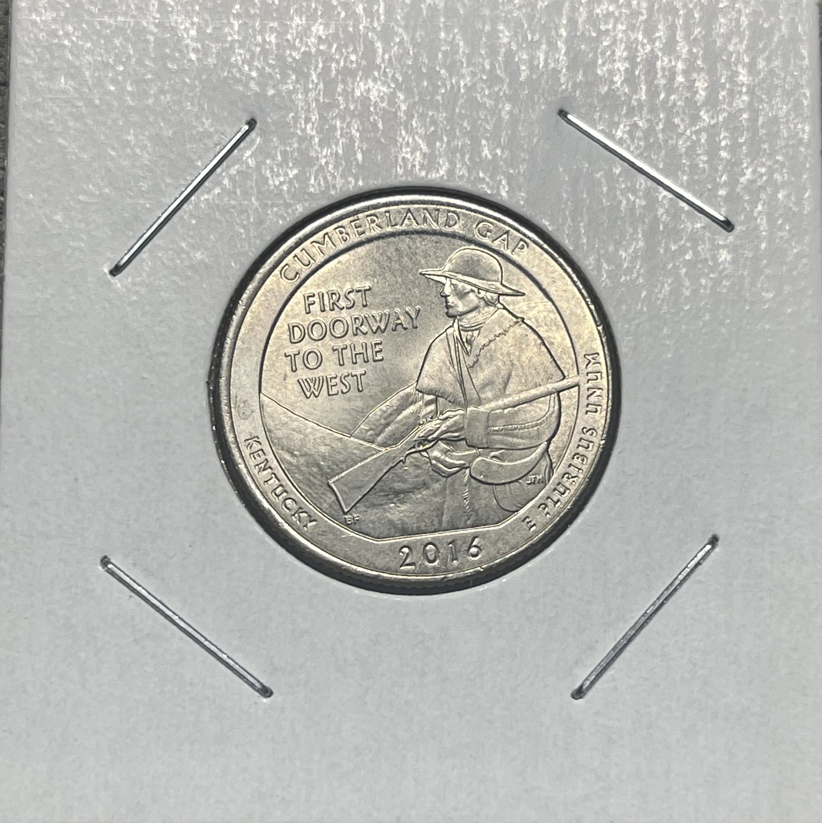2016-D Brilliant Uncirculated Cumberland Gap America The Beautiful US ...