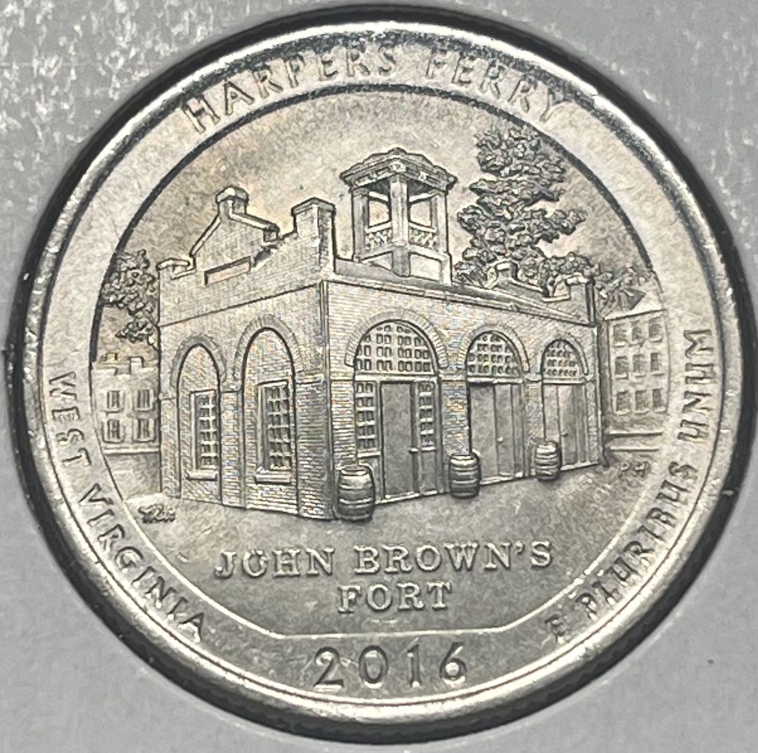 2016-P Brilliant Uncirculated Harpers Ferry - America The Beautiful US ...