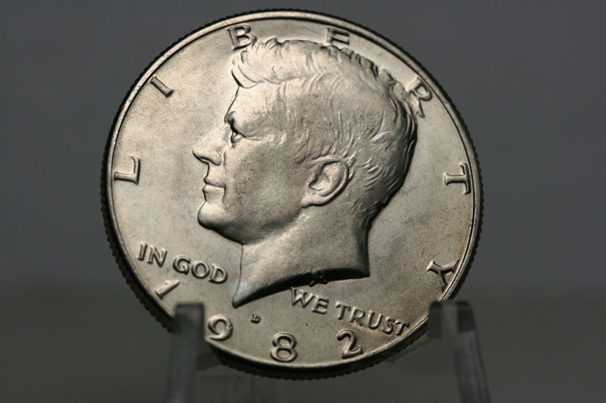1982 D Kennedy Half Dollar Choice BU/UNC REV: Mint Error. - For Sale ...