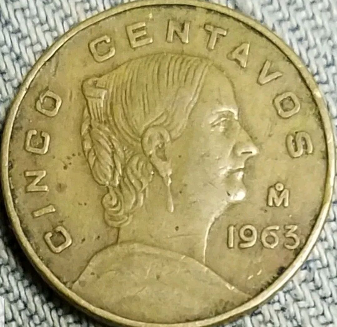 Mexico 5 Centavos 1963 F - For Sale, Buy Now Online - Item #633809