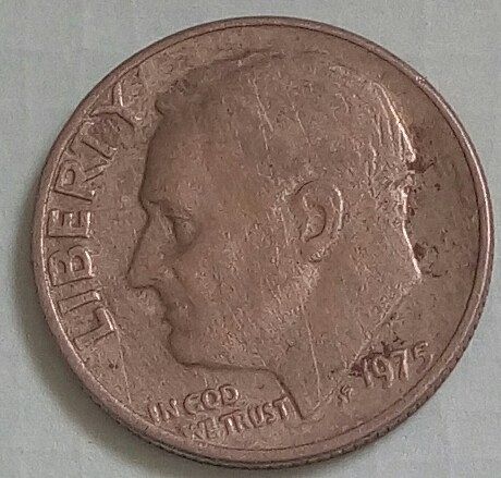 One Diem year 1975 Coin circular..fine coin - For Sale, Buy Now Online ...