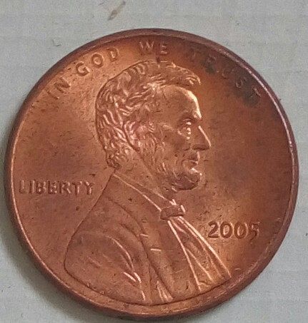 1)...2005 Lincoln Cent fine coin - For Sale, Buy Now Online - Item #637709
