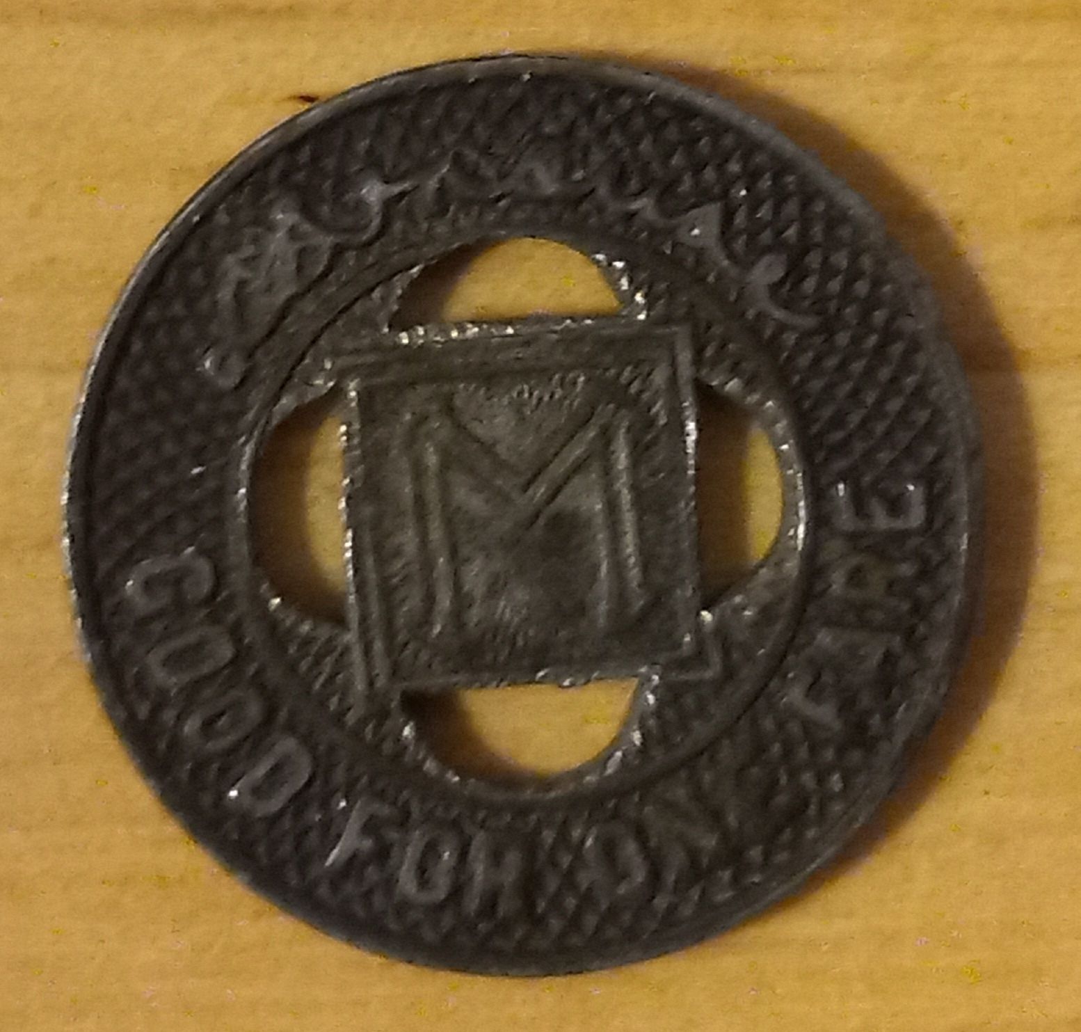 Vtg Transit Token - Minneapolis ST.RY.CO.Street Railway Fair Token C ...