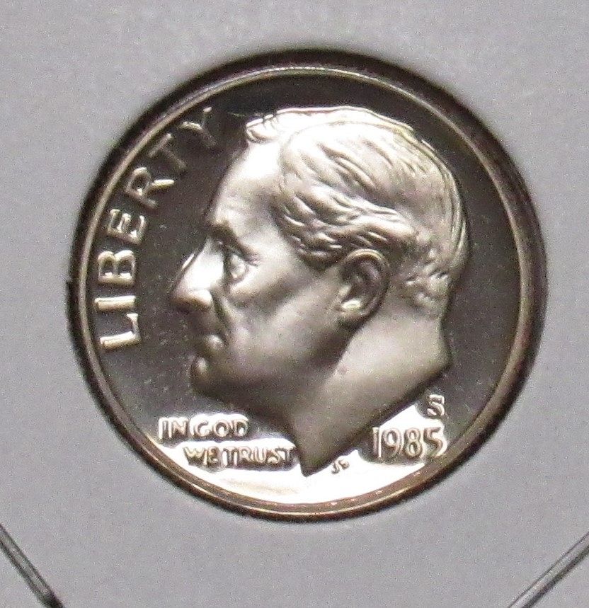 1985 S Proof Roosevelt Dime - For Sale, Buy Now Online - Item #638826