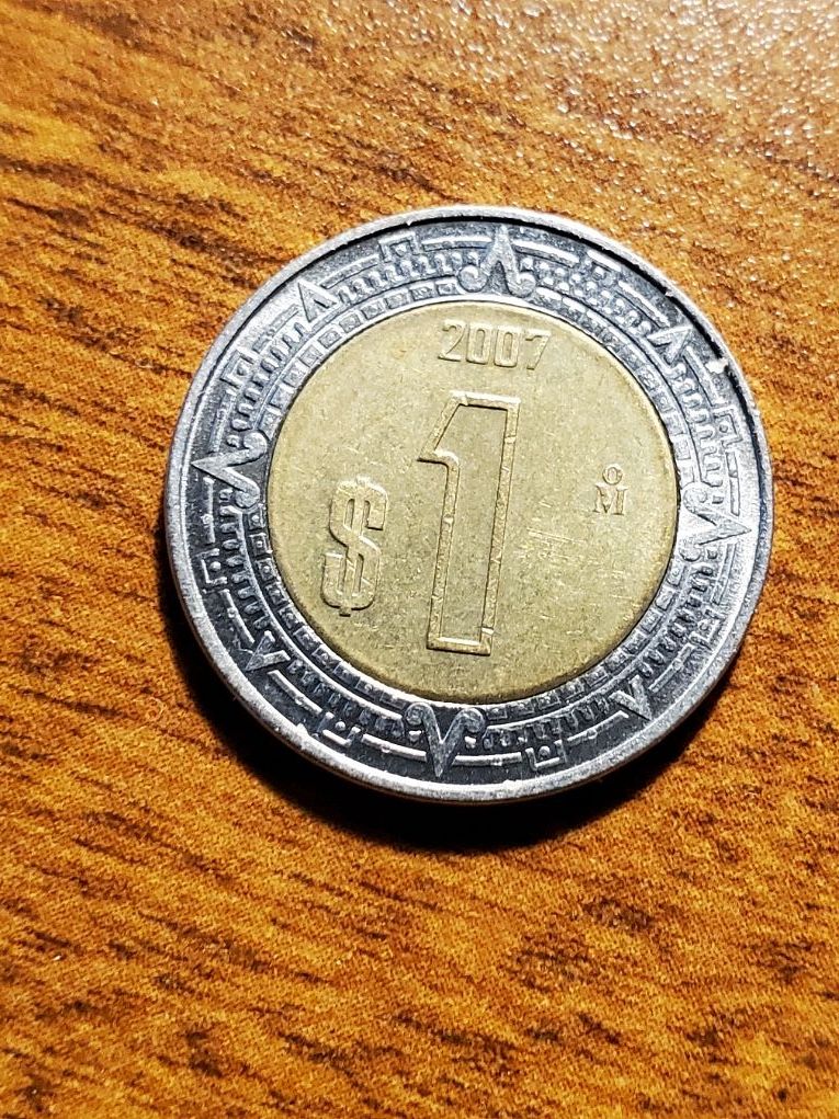 2007 Mexico 1 Peso - For Sale, Buy Now Online - Item #638872