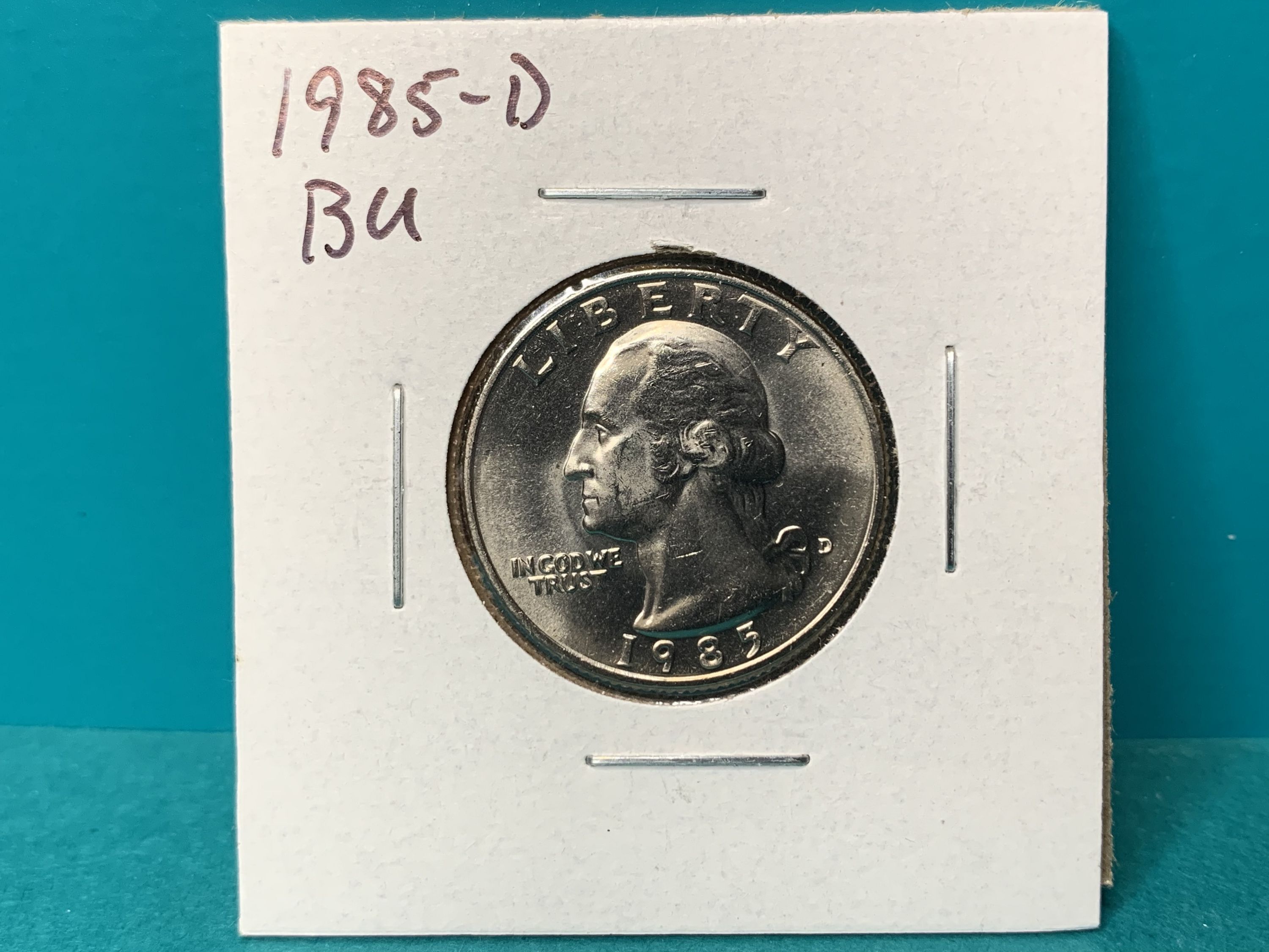 1985-D Washington Quarter - For Sale, Buy Now Online - Item #639002