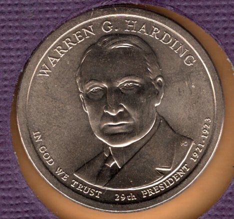 2014 P Presidential Dollars: Warren G. Harding -#10-5 - For Sale, Buy ...