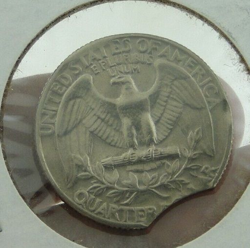 1966 US QUARTER DOLLAR clipped planchet ERROR COIN - For Sale, Buy Now ...