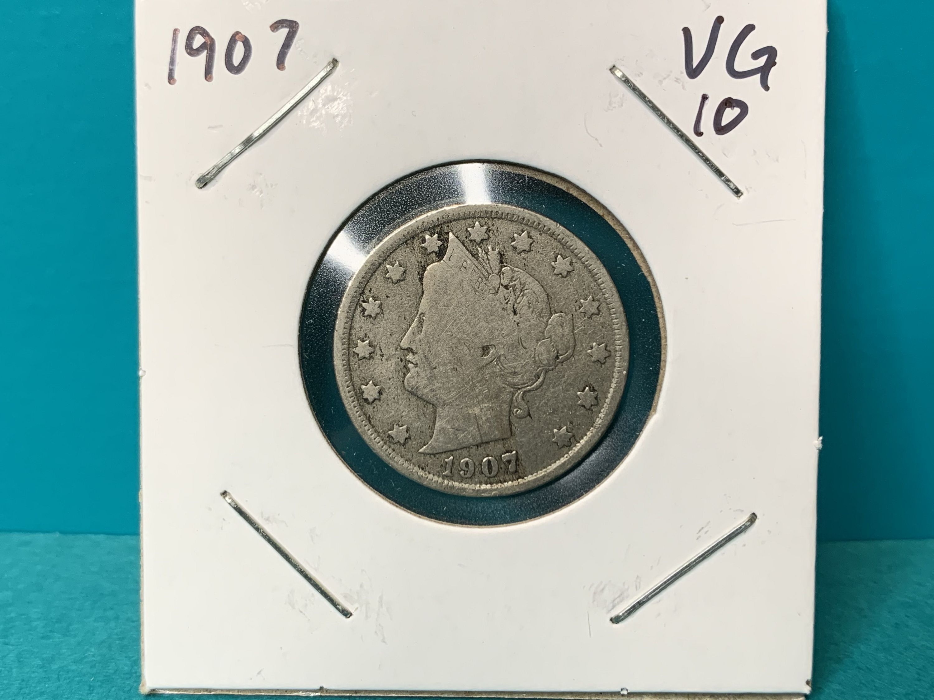 1907-P Liberty V Nicke - For Sale, Buy Now Online - Item #642112