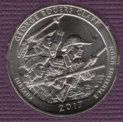 2017 P George Rogers Clark America The Beautiful Quarters -#10-70 - For ...