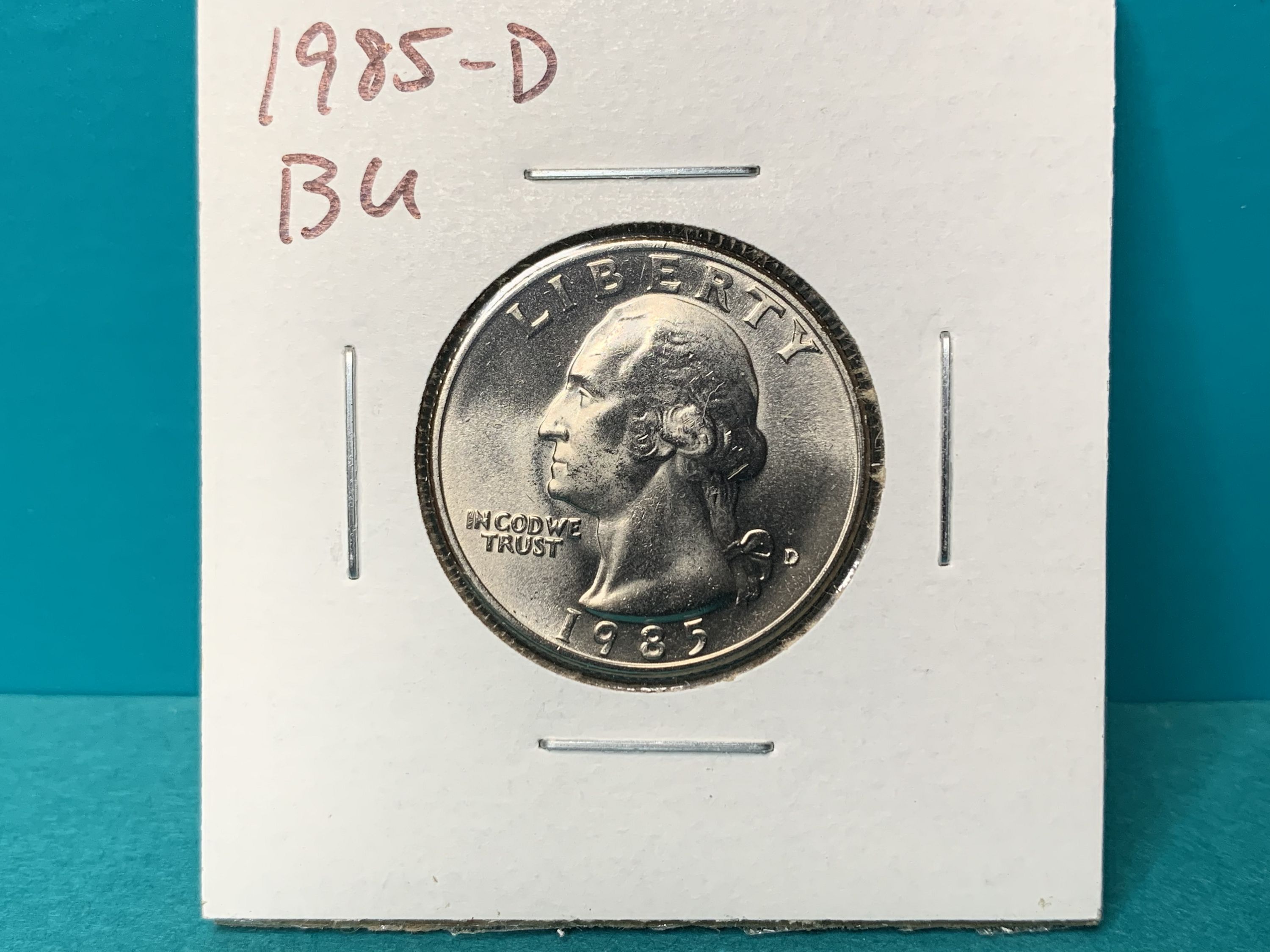 1985-D Washington Quarter - For Sale, Buy Now Online - Item #645772