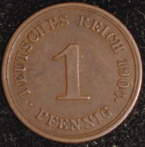 1904G Germany/Empire Pfennig XF - For Sale, Buy Now Online - Item #646191