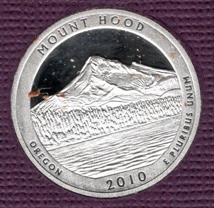 2010 S Mount Hood America The Beautiful Quarters: Proof -#11-27 - For ...