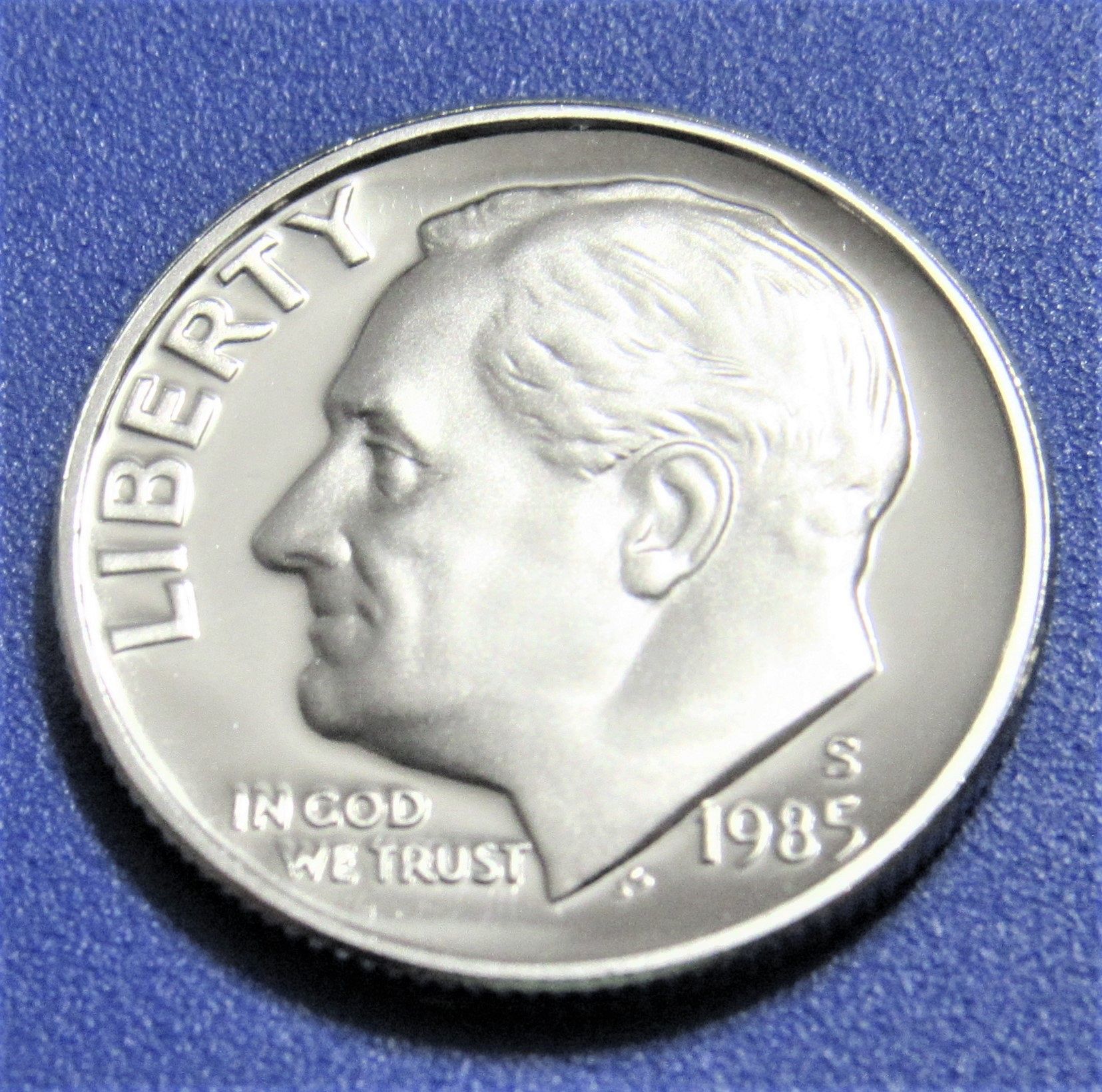 1985-S 10 Cents - Roosevelt Dime - Cameo Proof - For Sale, Buy Now ...