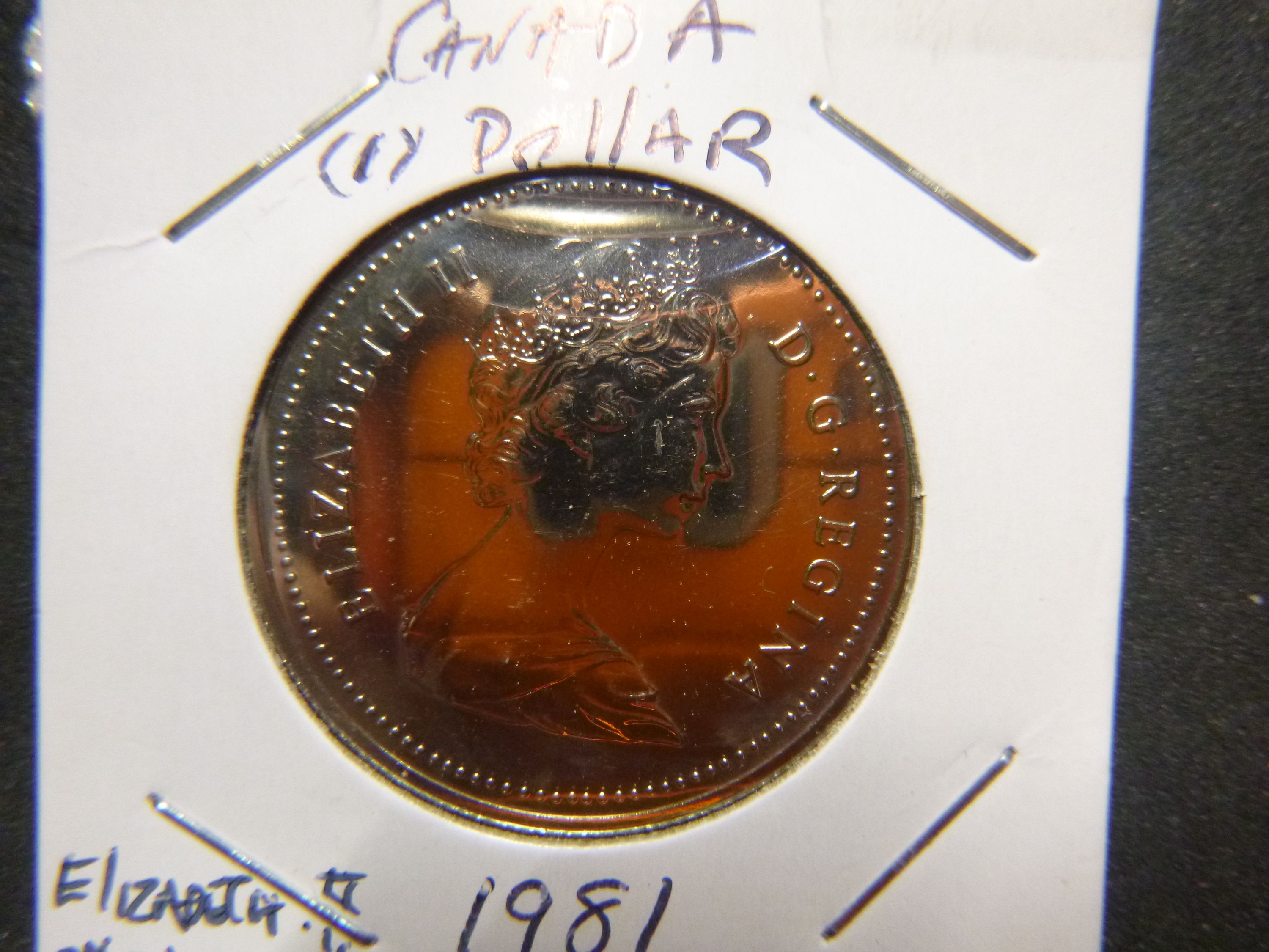 CANADIAN 1981 TWENTY-FIVE CENTS ELIZABETH II - For Sale, Buy Now Online ...