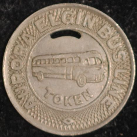 Aurora Elgin Bus Line Token (Illinois) IL 270C - For Sale, Buy Now ...