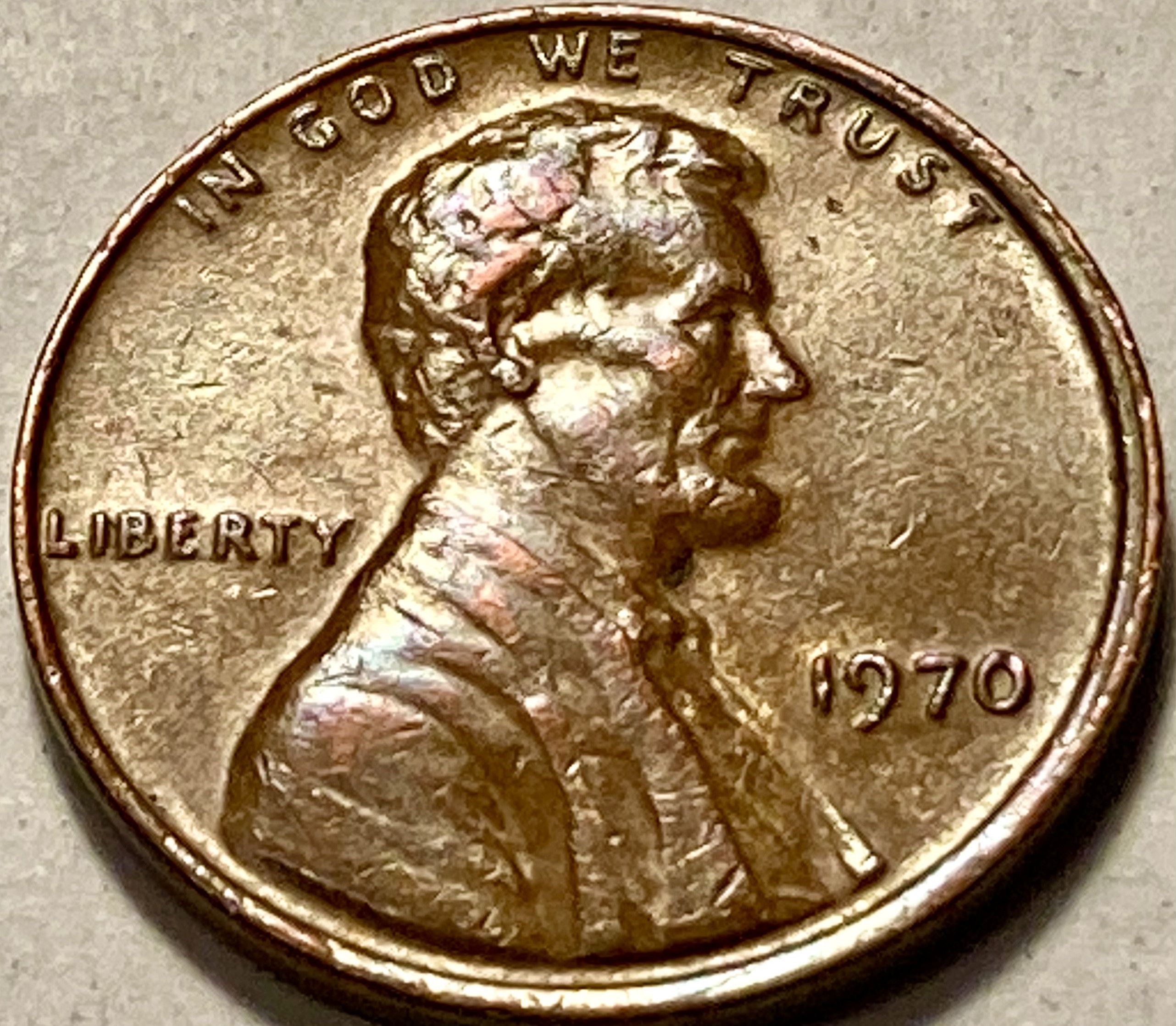 1970 P Lincoln Memorial Cent Small Cents - For Sale, Buy Now Online ...