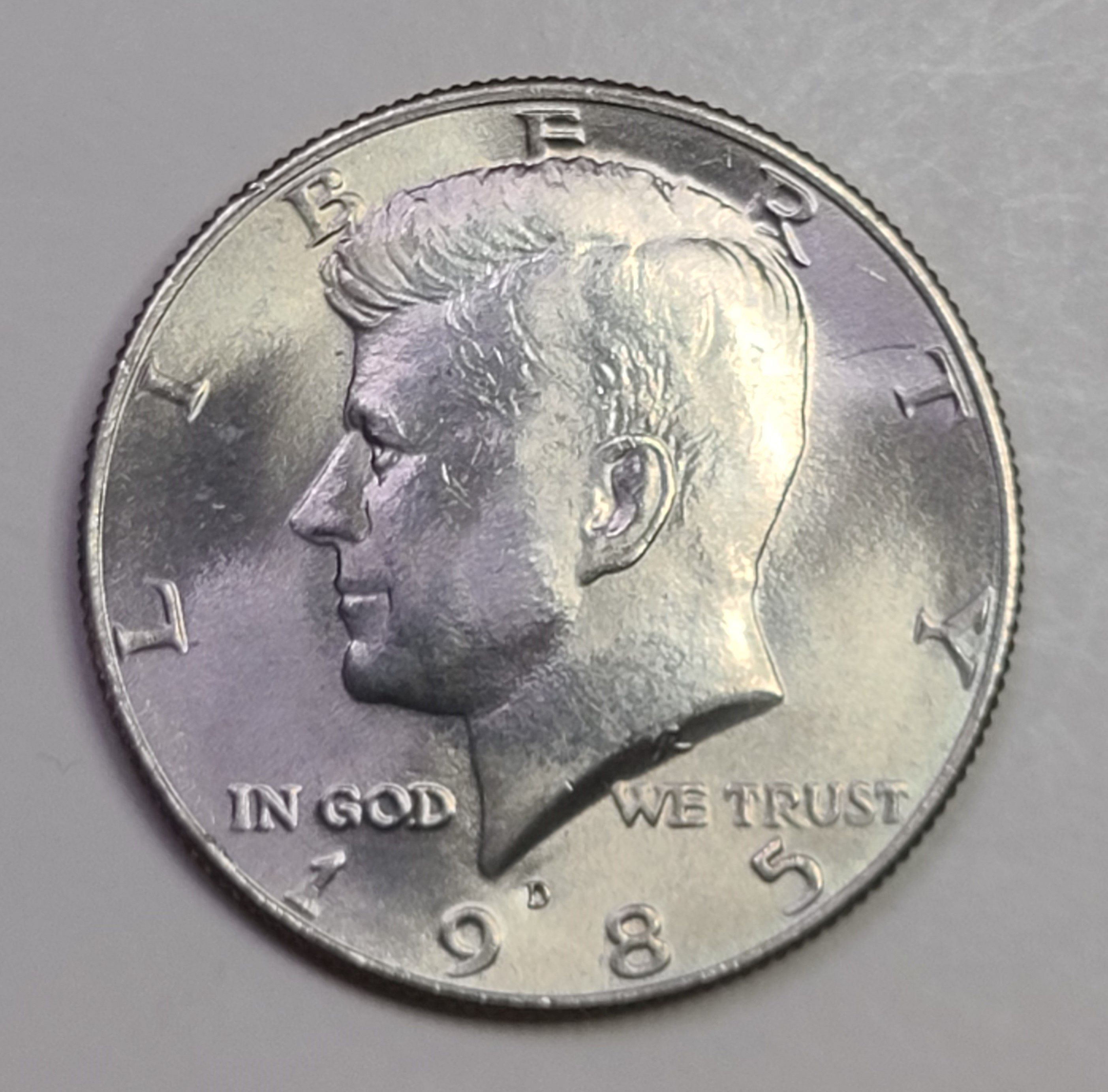 1985-D Kennedy Half Dollar MS-65 (GEM) - For Sale, Buy Now Online ...