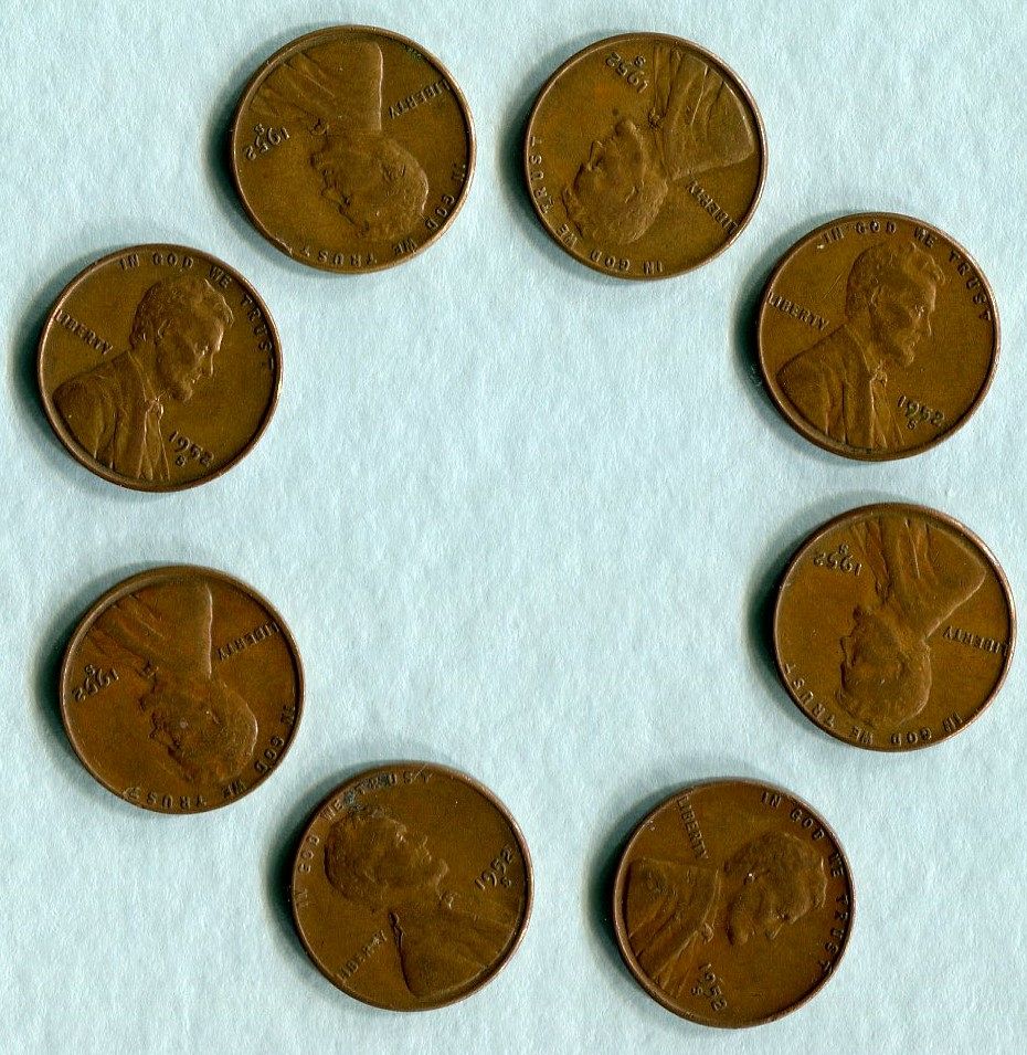 8 - 1952 - S LINCOLN CENTS -- FINE - For Sale, Buy Now Online - Item ...