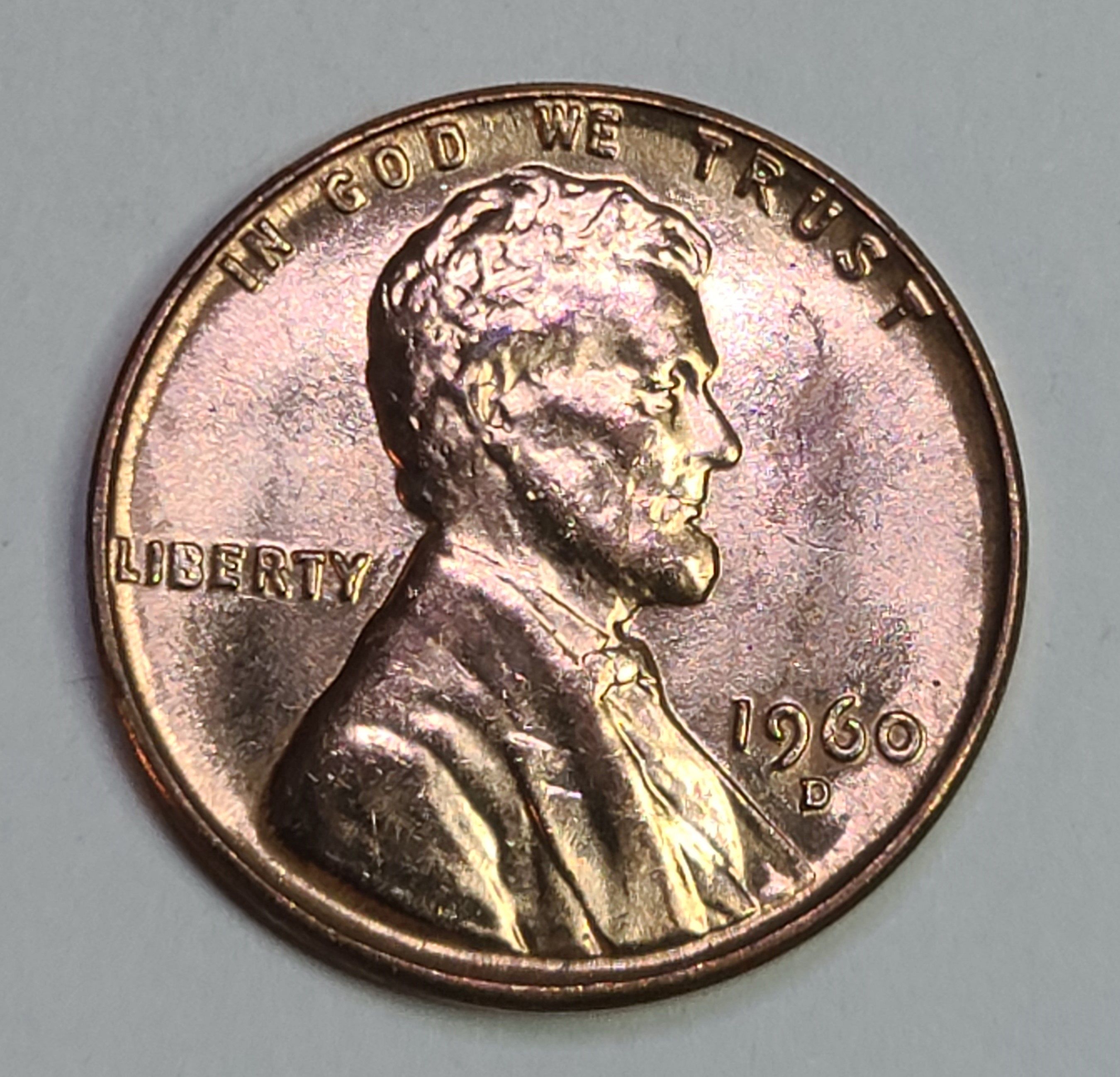 1960-D SMALL DATE Lincoln Cent MS-64 (Near Gem) RED - For Sale, Buy Now ...