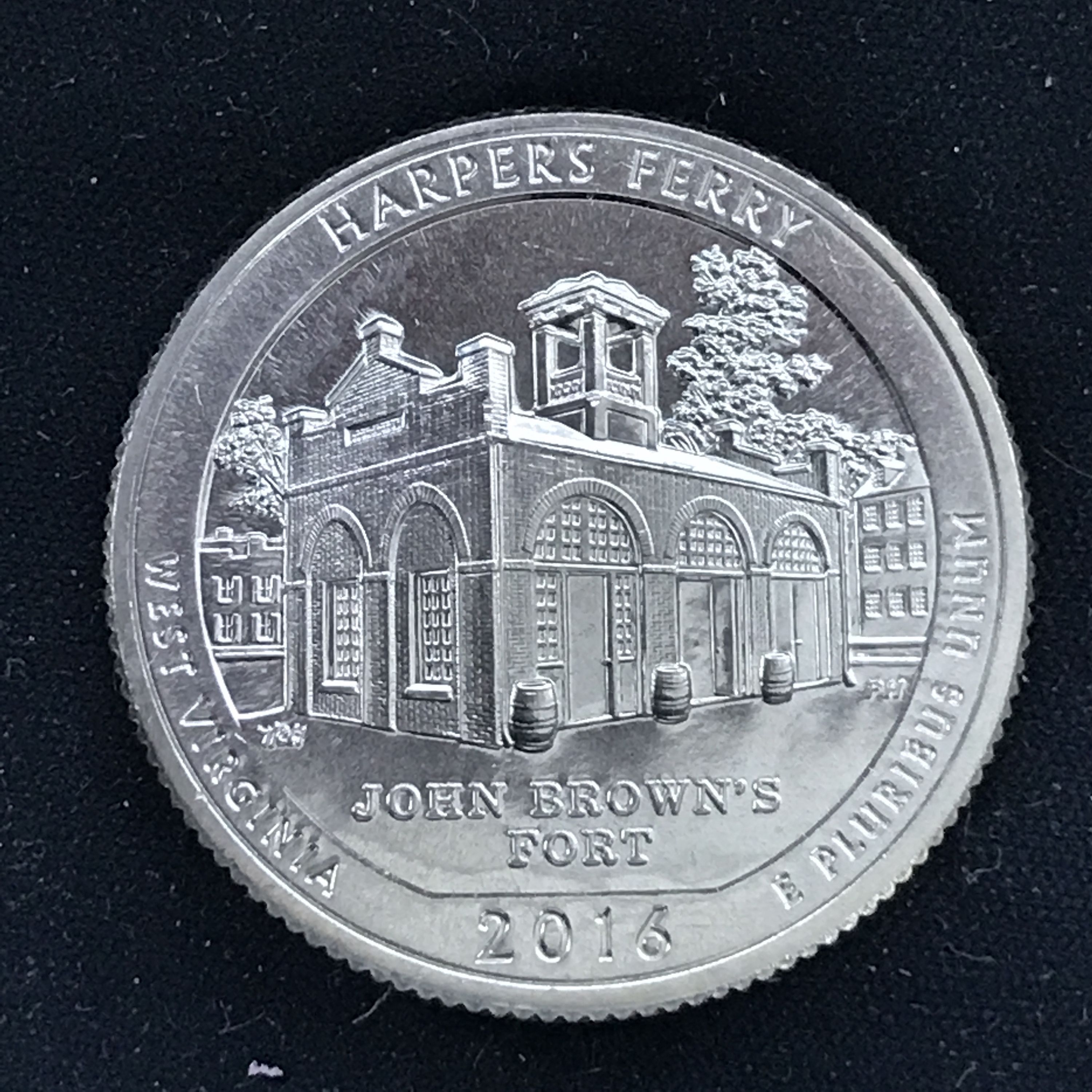2016 S Harpers Ferry ATB Quarter - from a Mint Roll -- (1201-4) - For ...