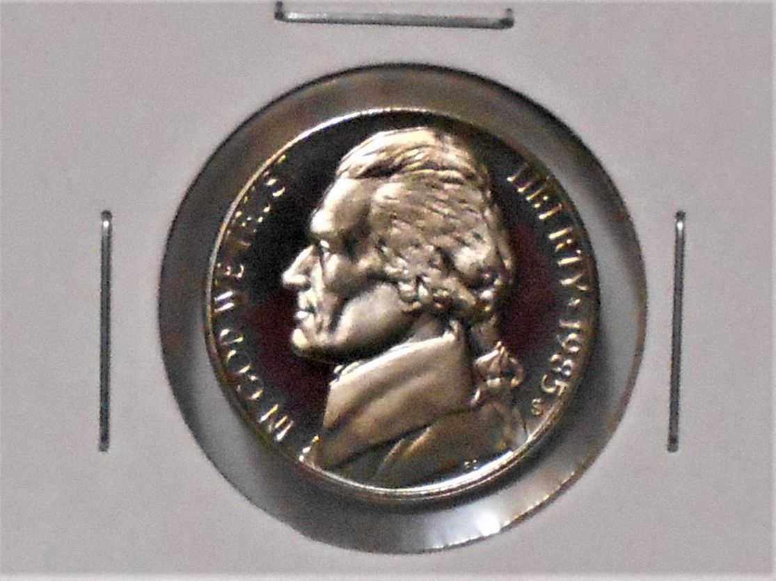 1985 S Proof Jefferson nickel 85-03 - For Sale, Buy Now Online - Item ...