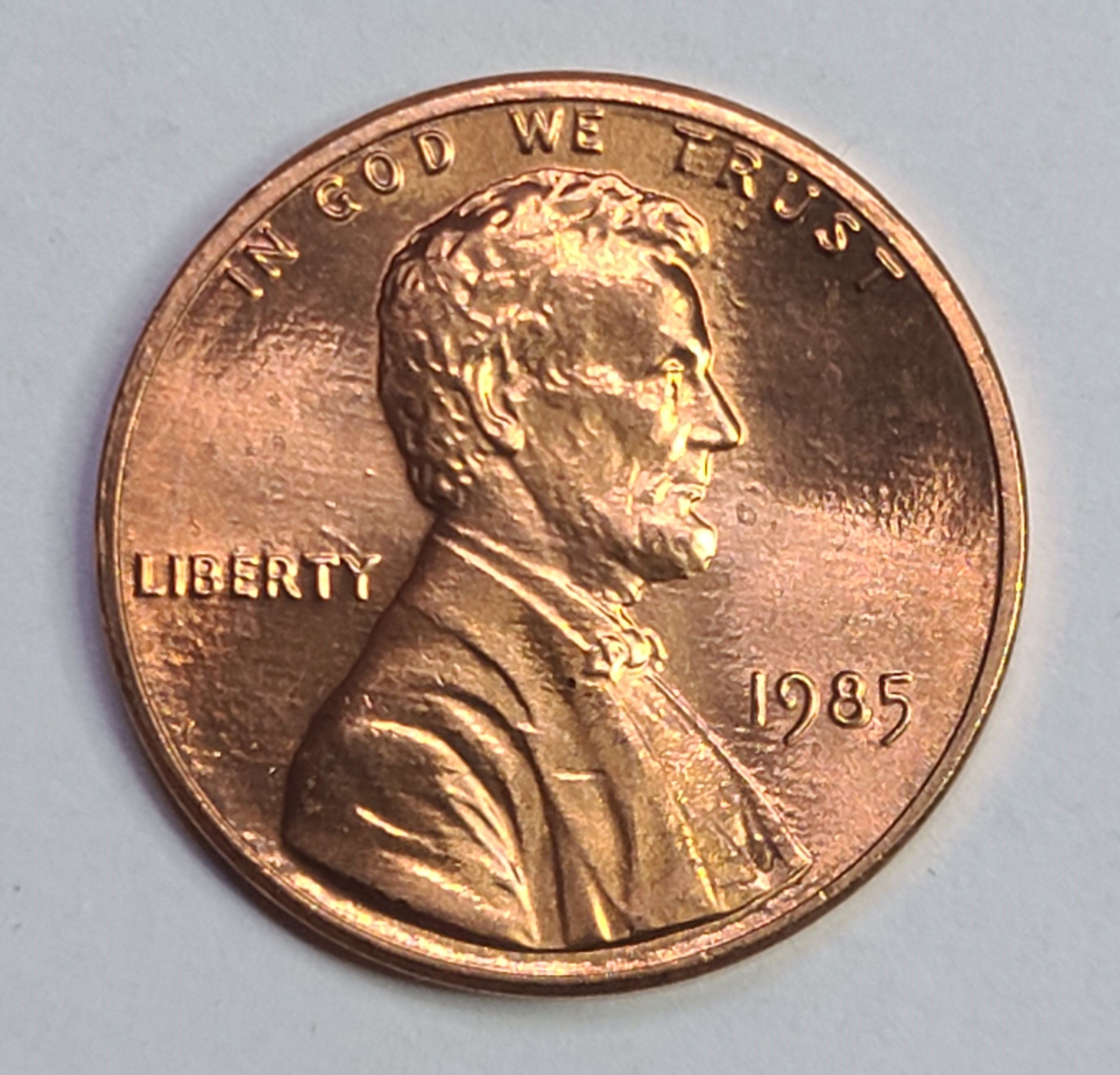 1985 Lincoln Cent MS-65 (GEM) RED - For Sale, Buy Now Online - Item #653469