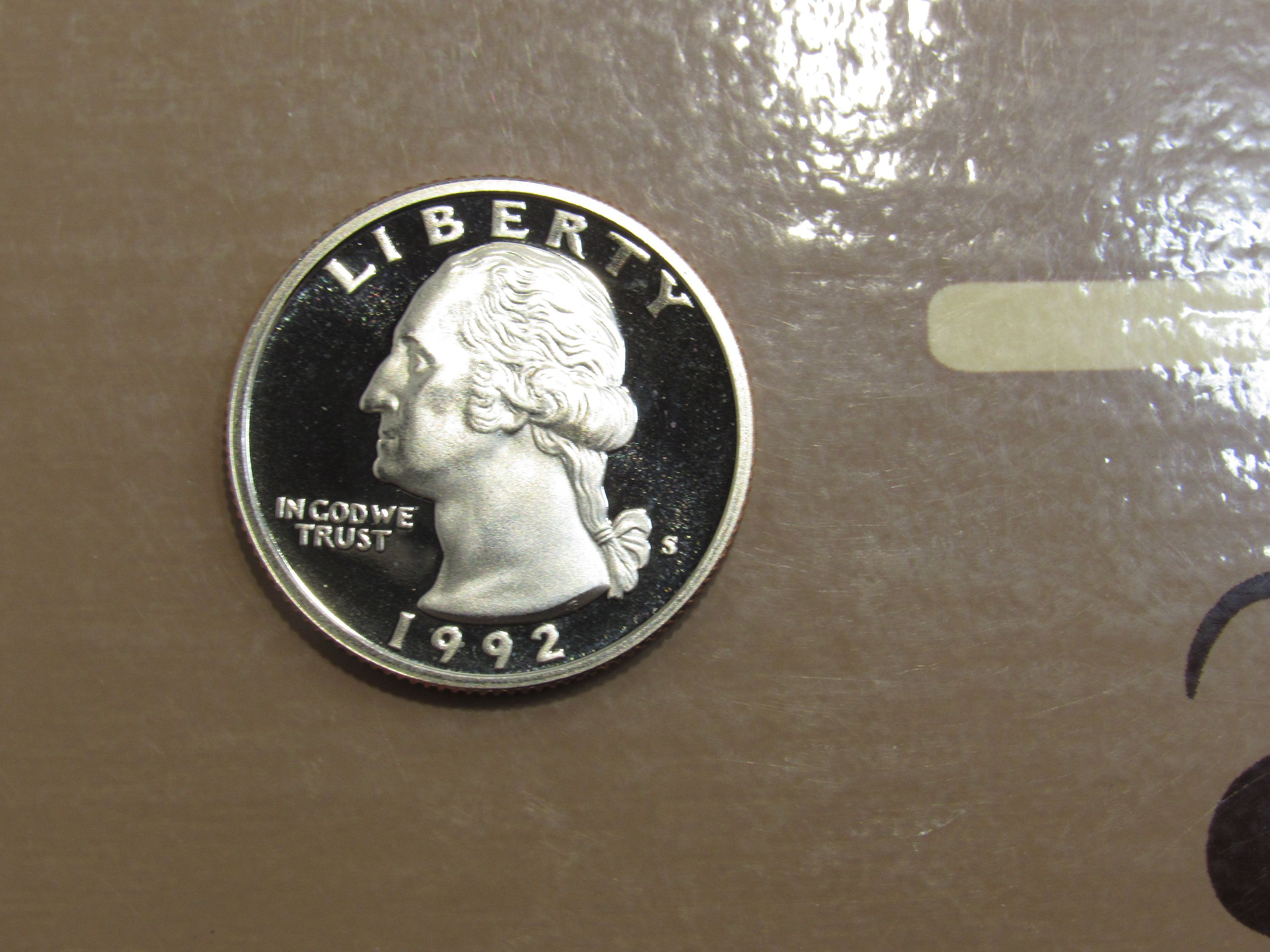 1992 S WASHINGTON QUARTER bn31 - For Sale, Buy Now Online - Item #657313
