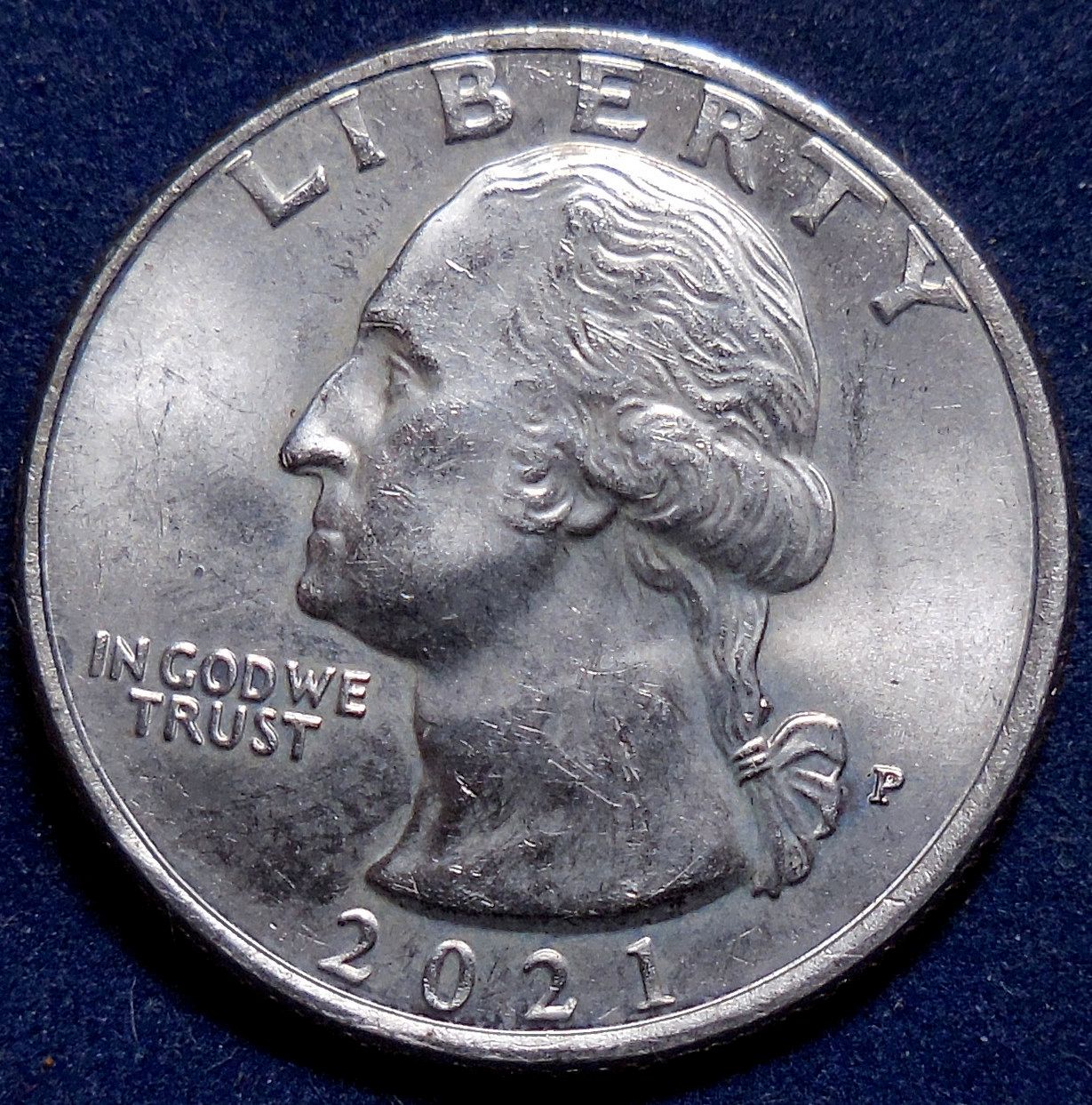 2021-P Delaware Quarter Over-polished Die Error - For Sale, Buy Now ...