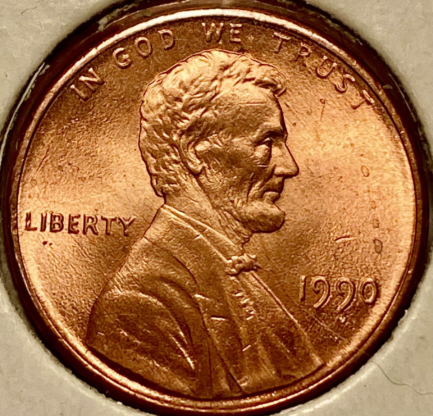 1990 P Lincoln Memorial Cent Small Cents - For Sale, Buy Now Online ...