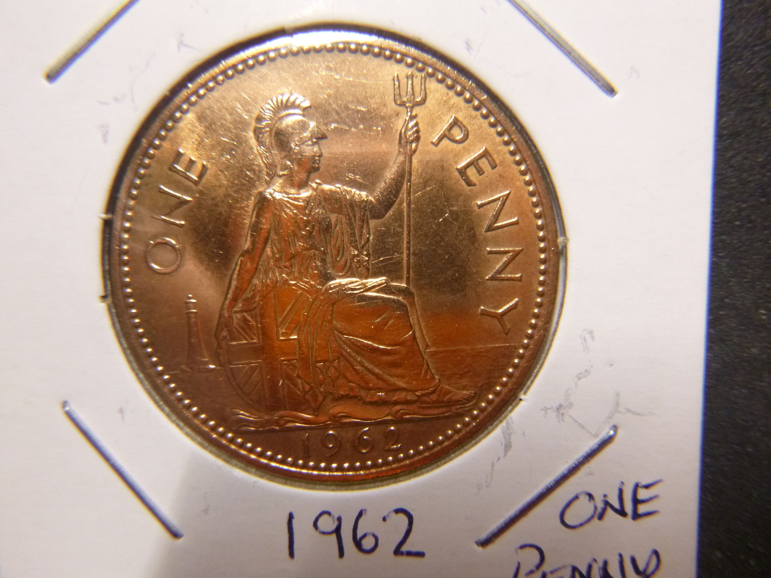 UNITED KINGDOM 1962 ONE PENNY For Sale Buy Now Online Item 662537