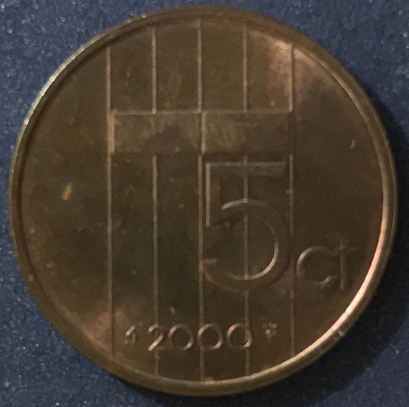 Netherlands - 2000 - 5 Cents [#2] - For Sale, Buy Now Online - Item #663122