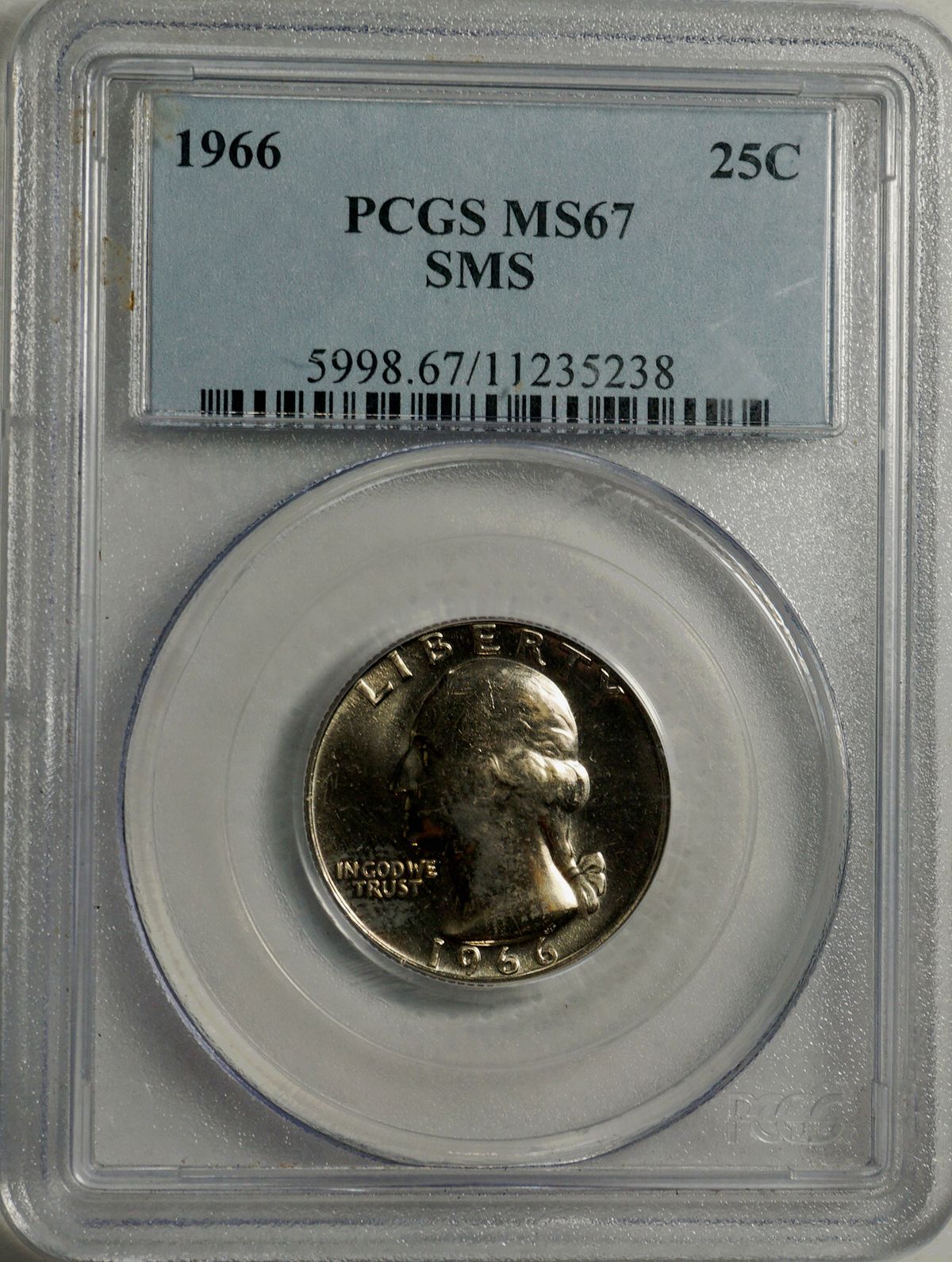 1966 SMS Washington Quarter - For Sale, Buy Now Online - Item #664274