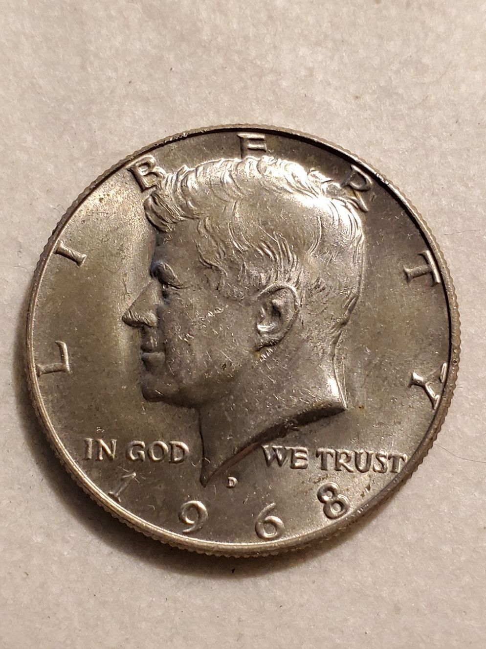 1968 D Kennedy Half Dollar - For Sale, Buy Now Online - Item #665578