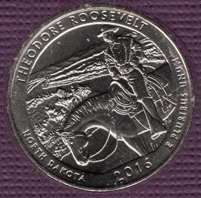 2016 D Theodore Roosevelt America The Beautiful Quarters -#01-027 - For ...