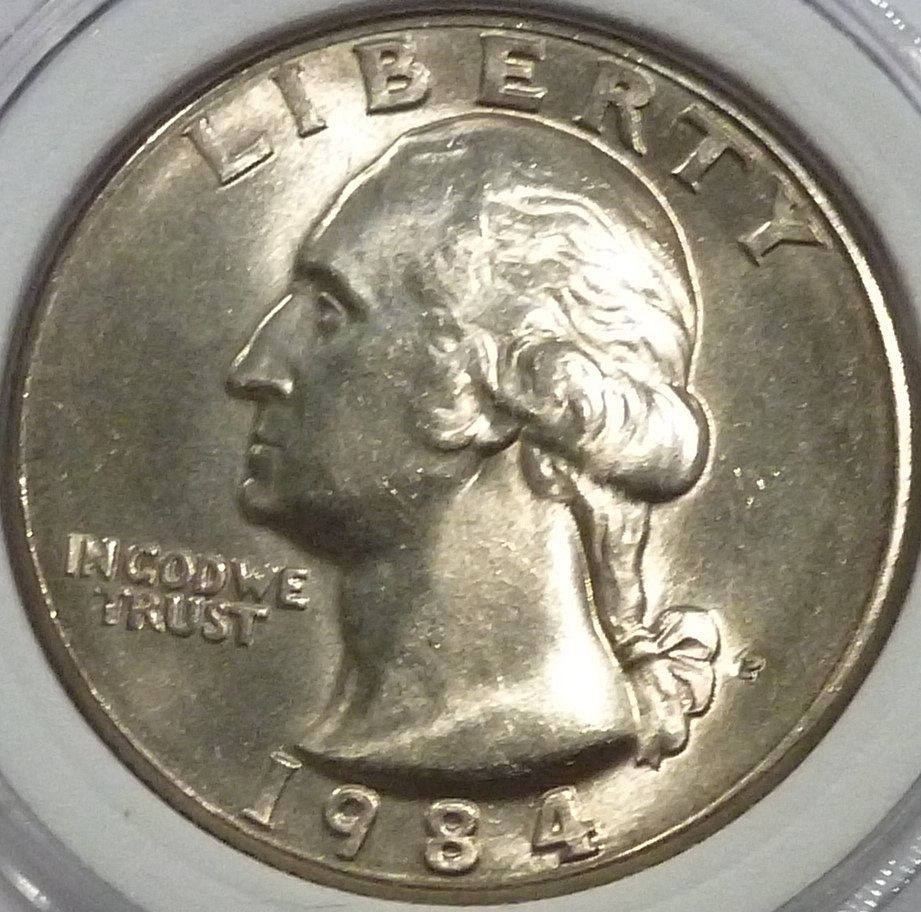 1984-P Uncirculated Washington Quarter # A8-30 - For Sale, Buy Now ...