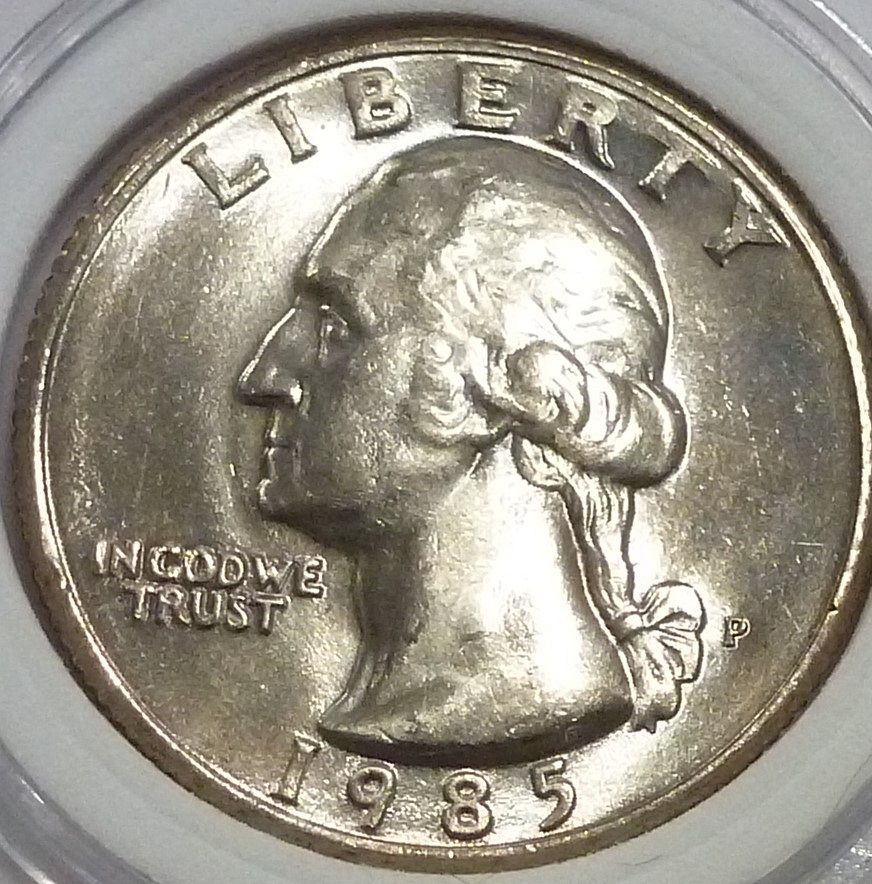 1985-P Uncirculated Washington Quarter # A3-30 - For Sale, Buy Now ...